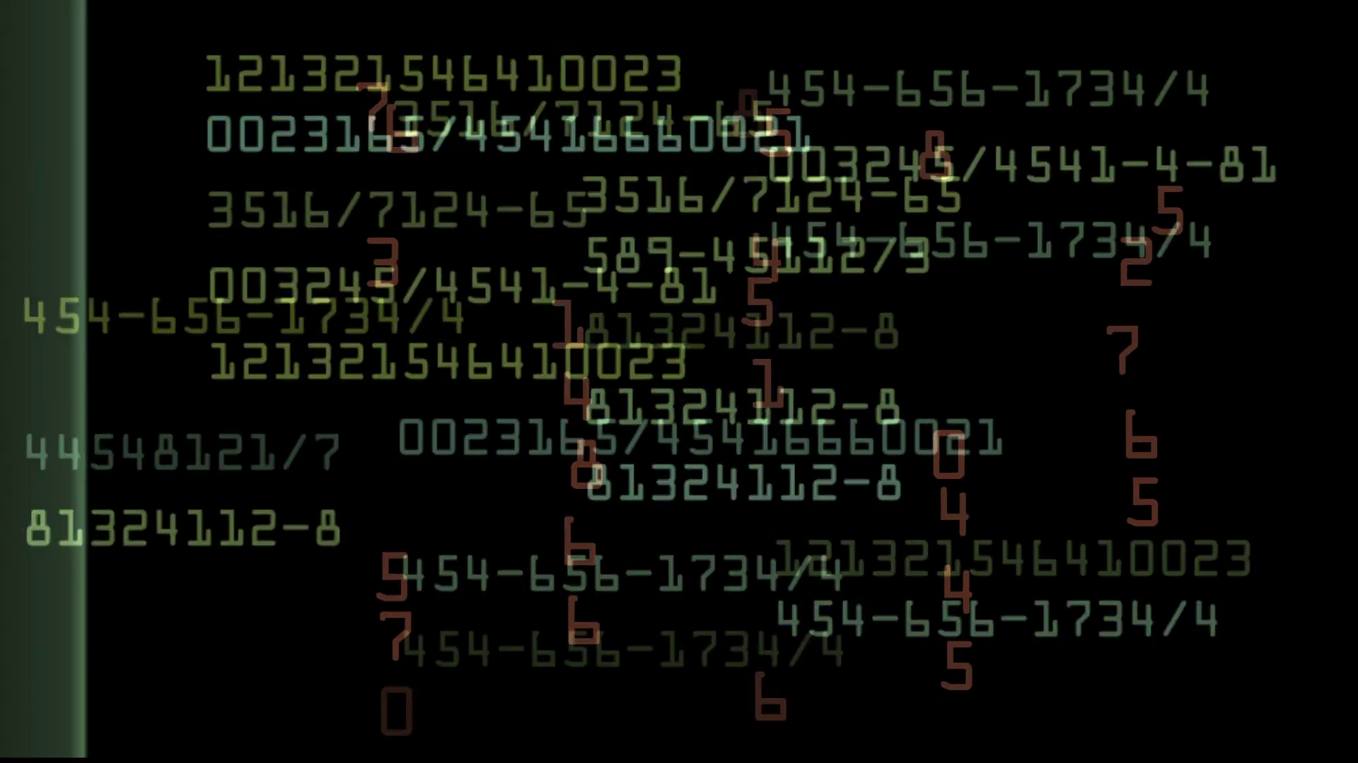 Abstract Digital Code Background Data Matrix Stock Motion Graphics SBV ...