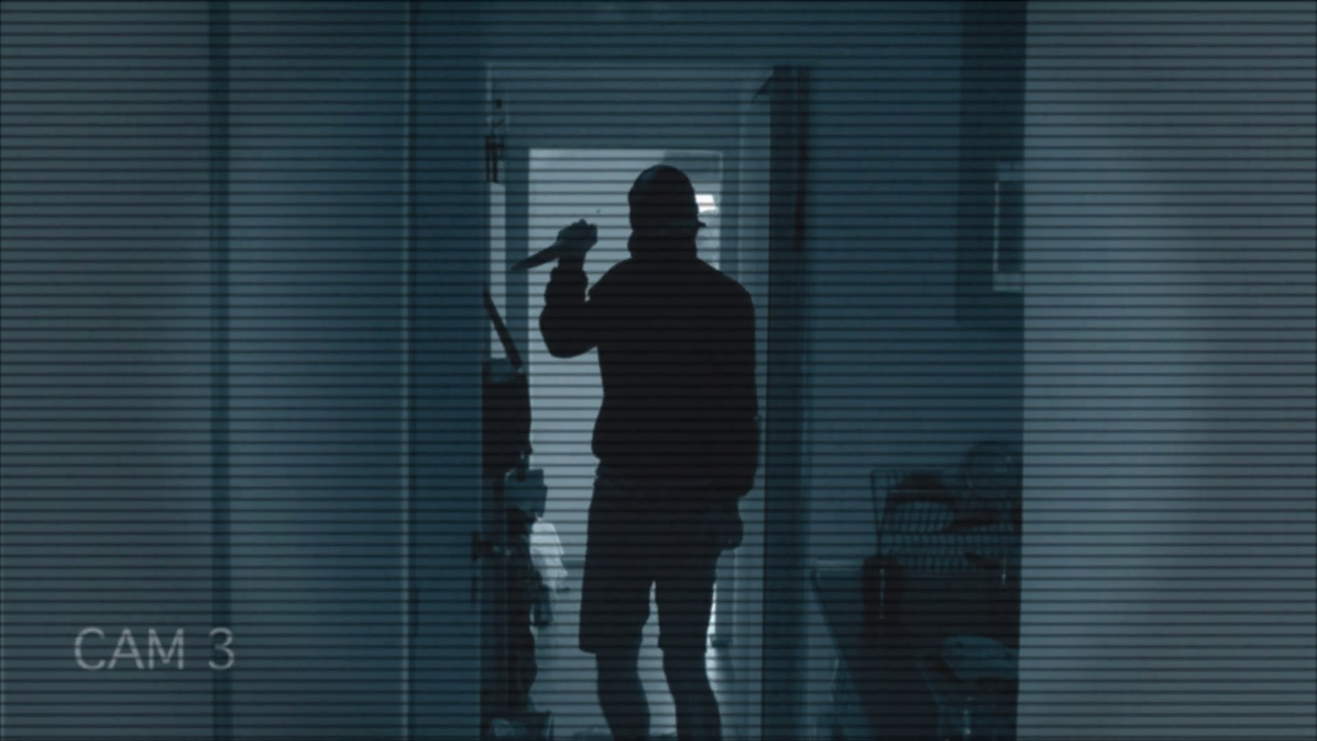 Home Security Camera Captures Scary Figure Stock Footage SBV-352281618 ...