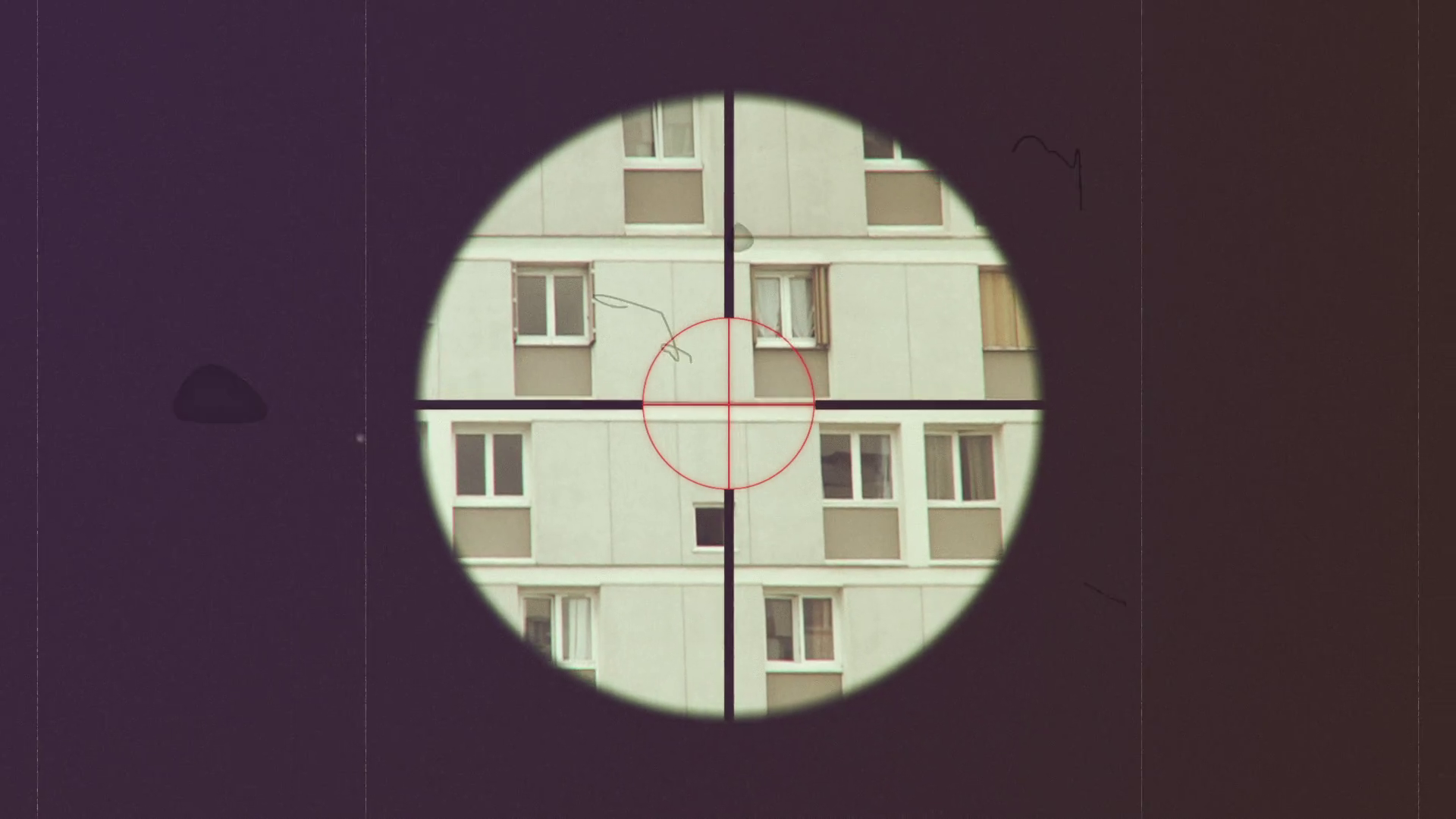 Vintage Sniper Telescopic Sight Aiming Stock Footage SBV-351907936 ...