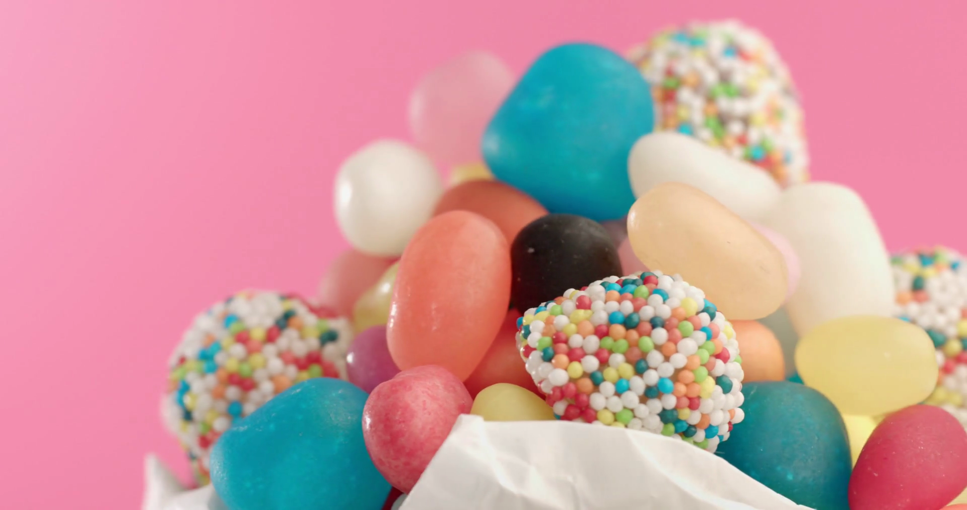 Closeup Of Colorful Selection Of Hard Candy Stock Footage SBV-314184952 ...