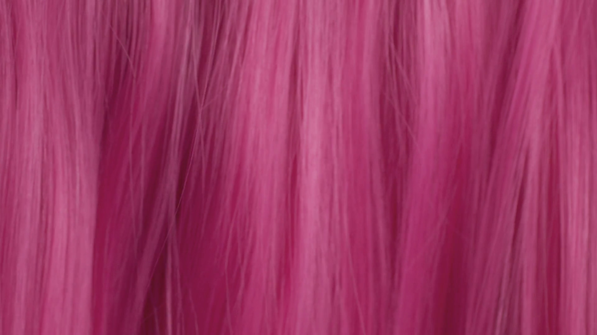 Closeup Of Pink Hair Creative Colored Stock Footage SBV-323189608 ...