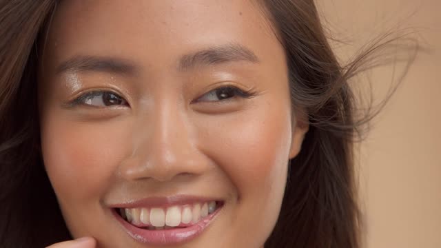 Asian Eyes Smile Stock Footage: Royalty-Free Video Clips - Storyblocks