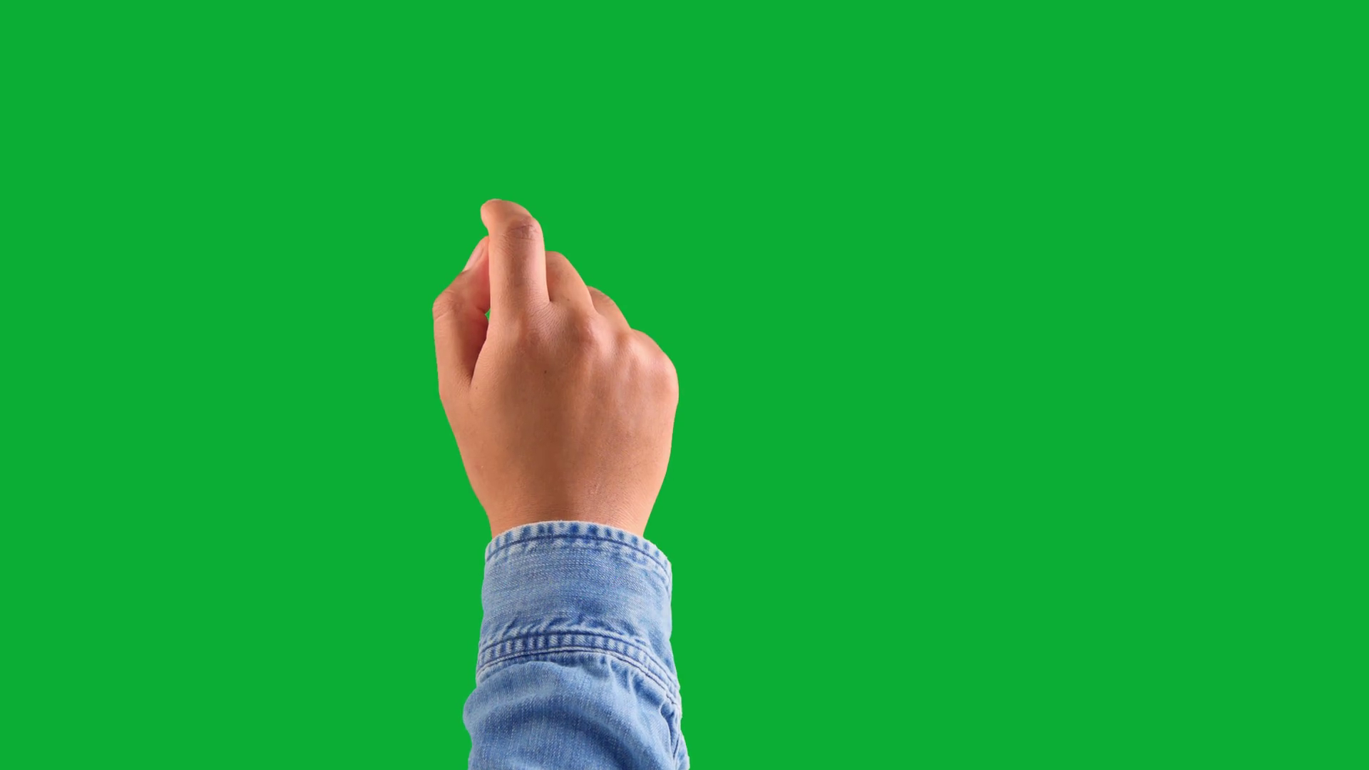 Male Hand Makes Swipe To Right With Index Stock Footage SBV-338242062 ...