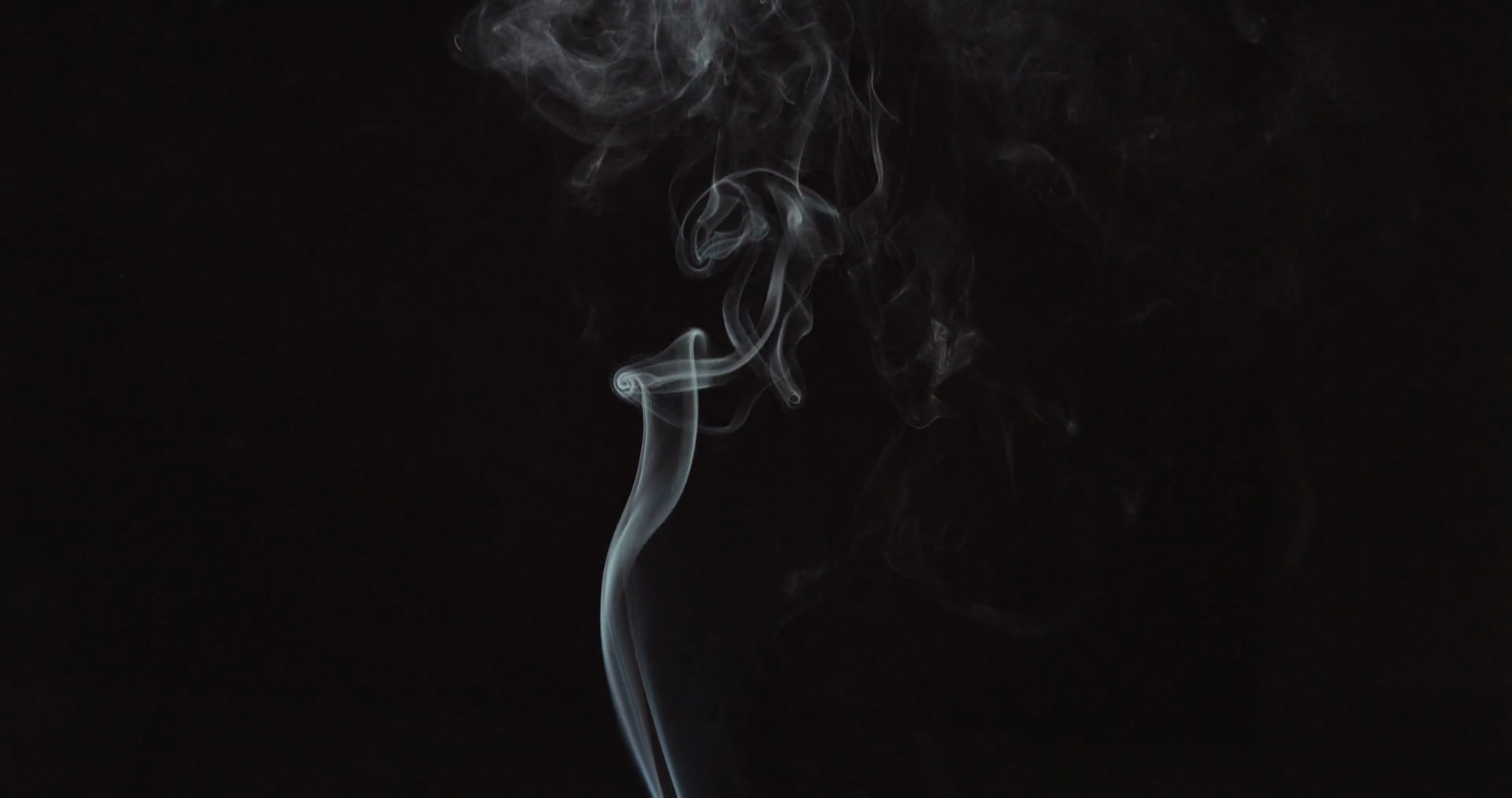 Wisps Of White Smoke Swirling In Air On Stock Footage SBV-317834786 ...
