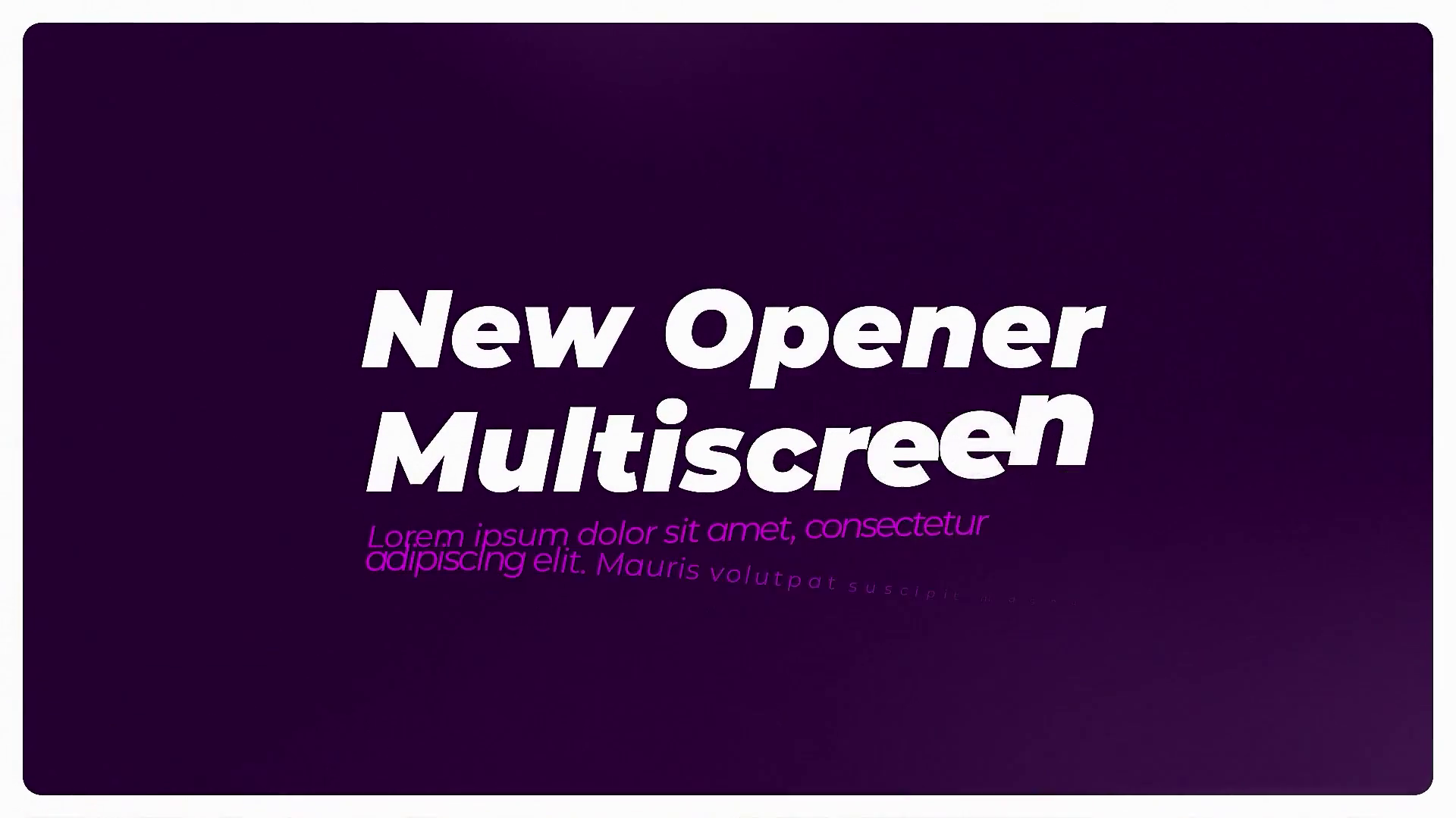 Premiere Pro Template: Multiscreen Opener Mogrt SBV-352052466 - Storyblocks