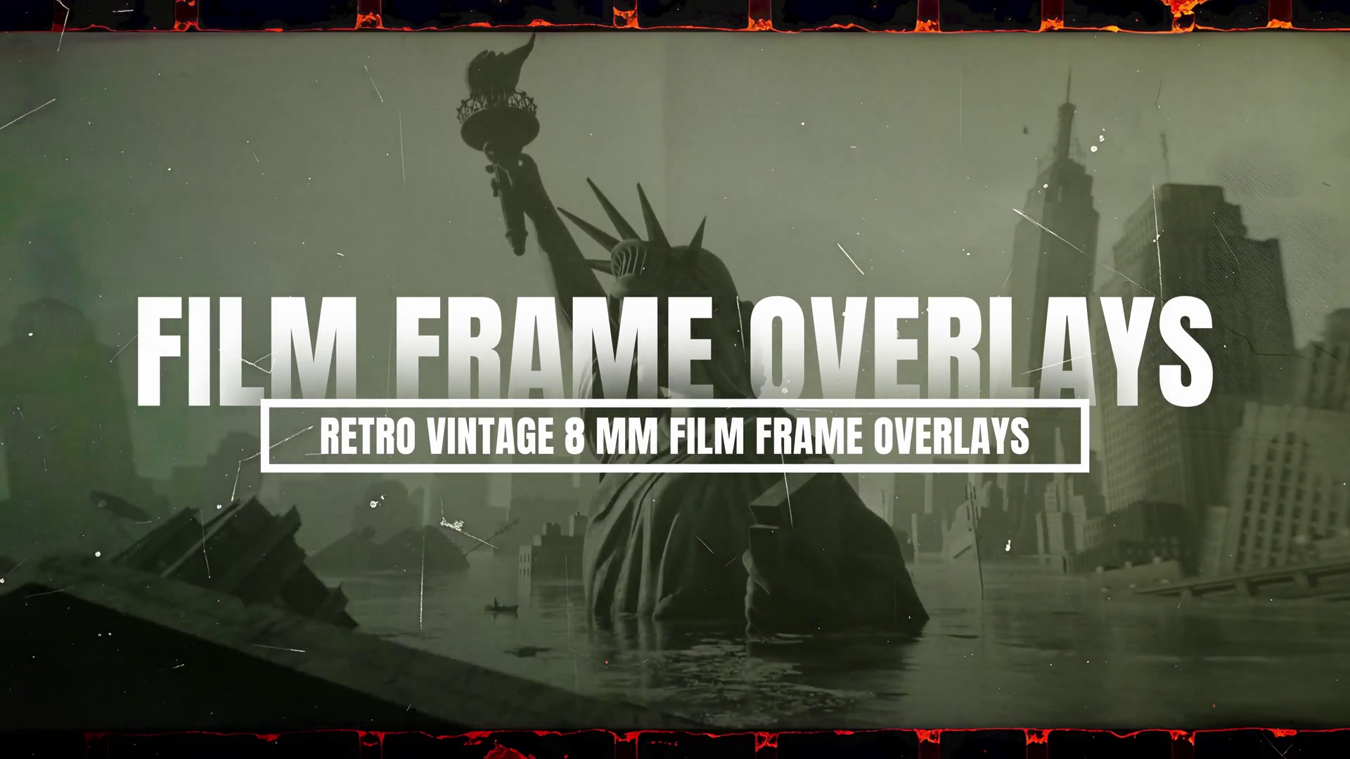 Premiere Pro Template: Retro Vintage 8mm Film Frame Overlays SBV ...