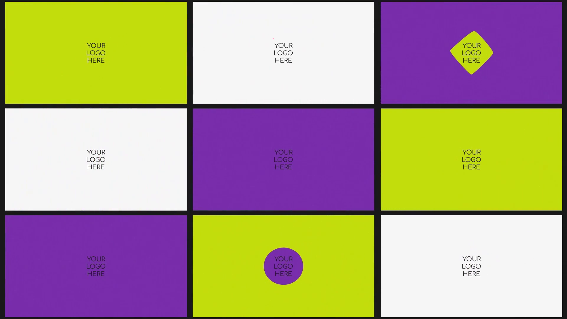 10 Colorful Logo Transition Pack Template SBV-348683087 - Storyblocks