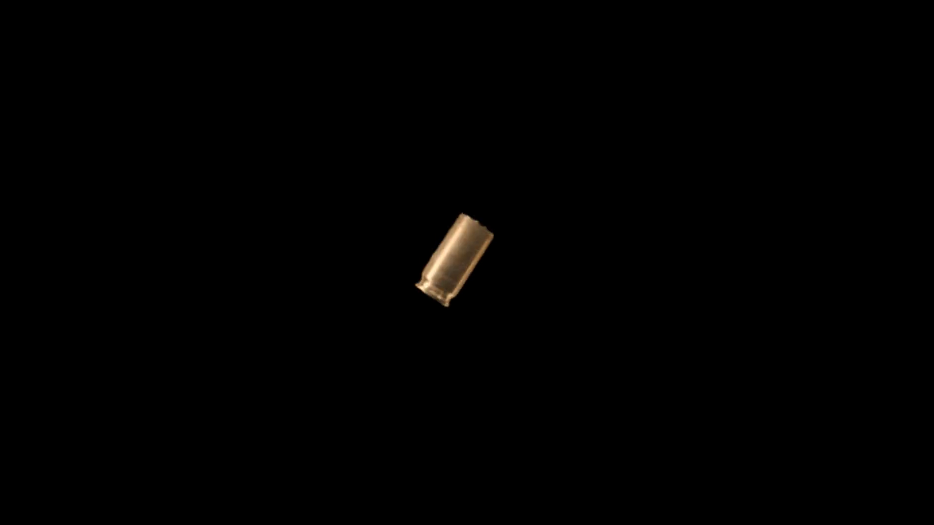 9 Mm Brass Shell Realistic Grunge Bullet Stock Footage SBV-348394792 ...