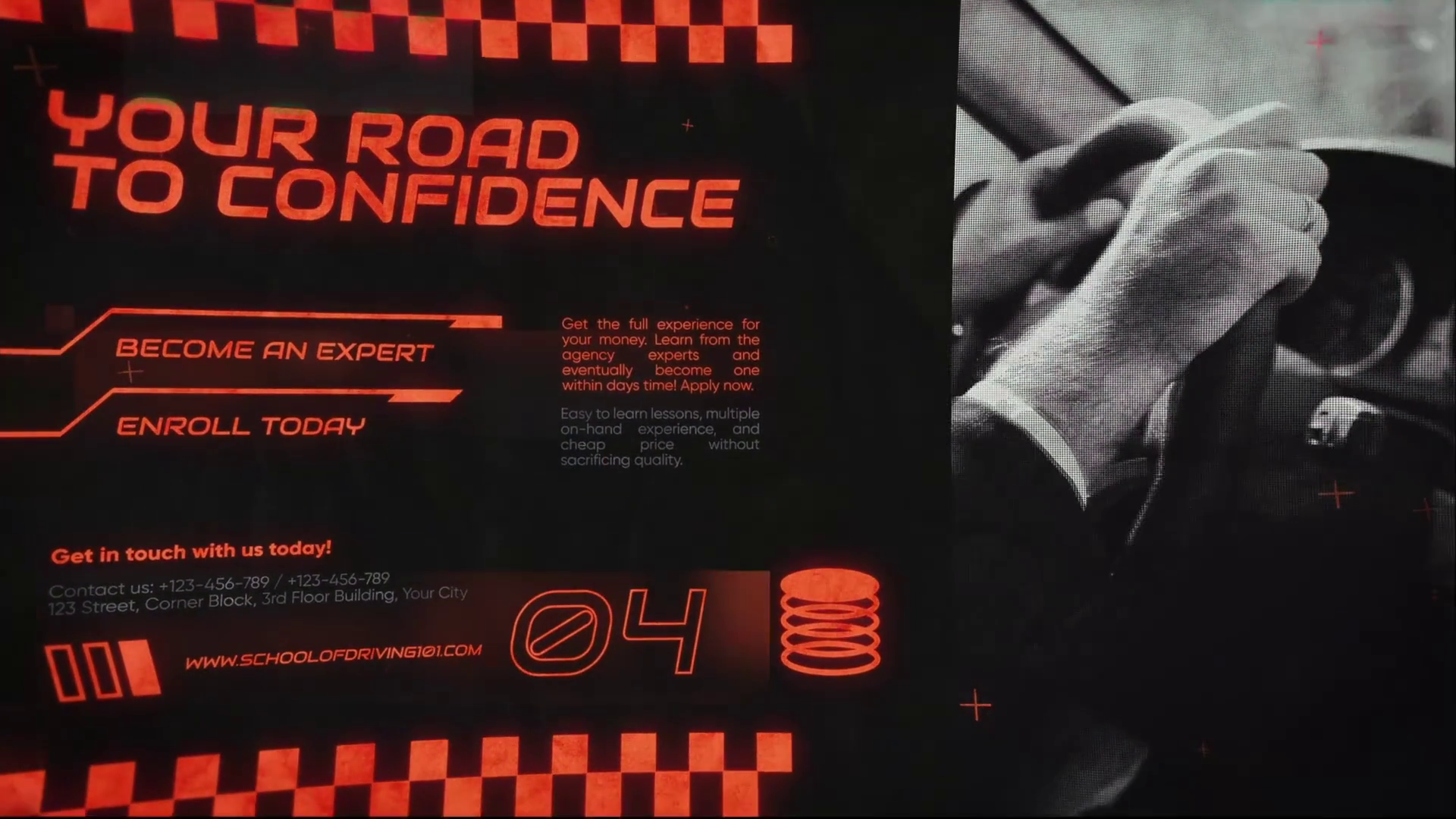 AE Template: Driving School Promo SBV-348845911 - Storyblocks