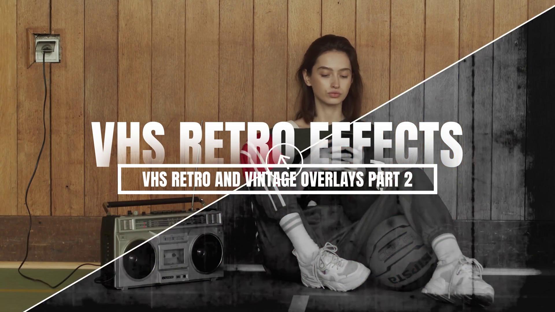 Premiere Pro Template: Vhs Retro Vintage Overlays Part 2 | Mogrt SBV ...