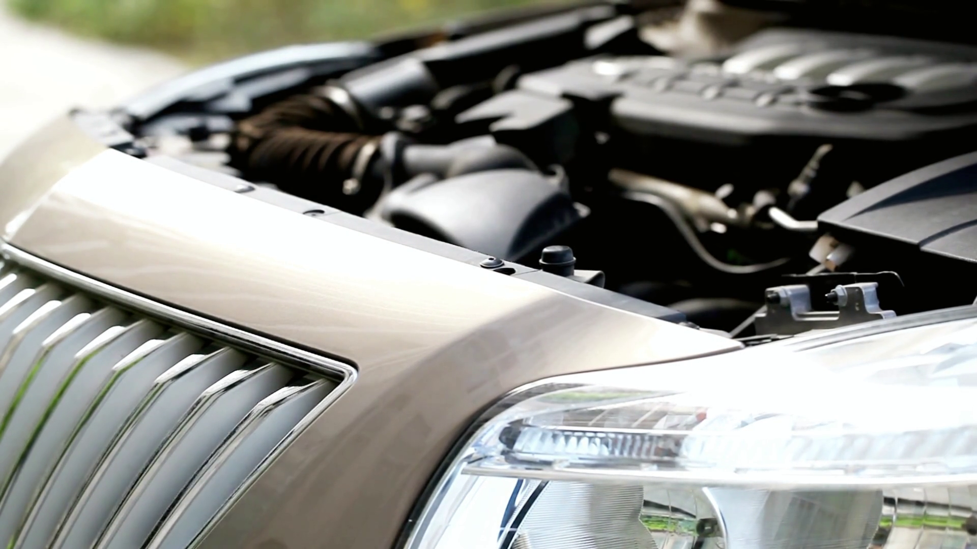 Opening Hood Of Car To Reveal Engine Stock Footage SBV-353230361 ...
