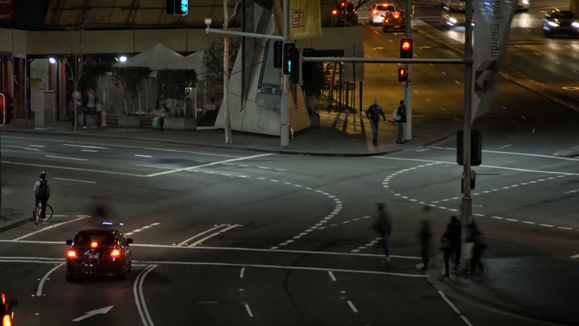 Cita Busy Chaotic Intersection Timelapse In Stock Footage SBV-348429488 ...