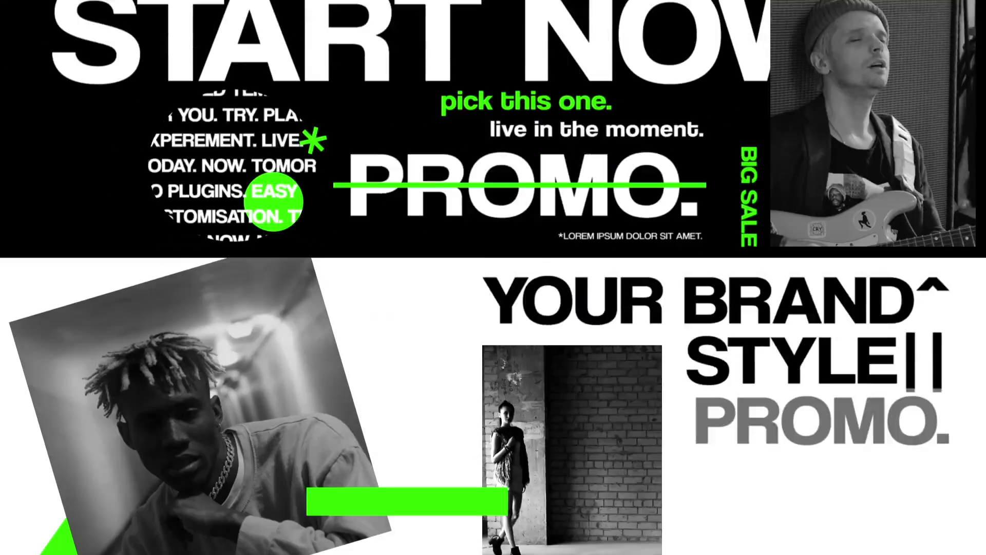 Premiere Pro Template: Stylish Urban Promo SBV-352060608 - Storyblocks