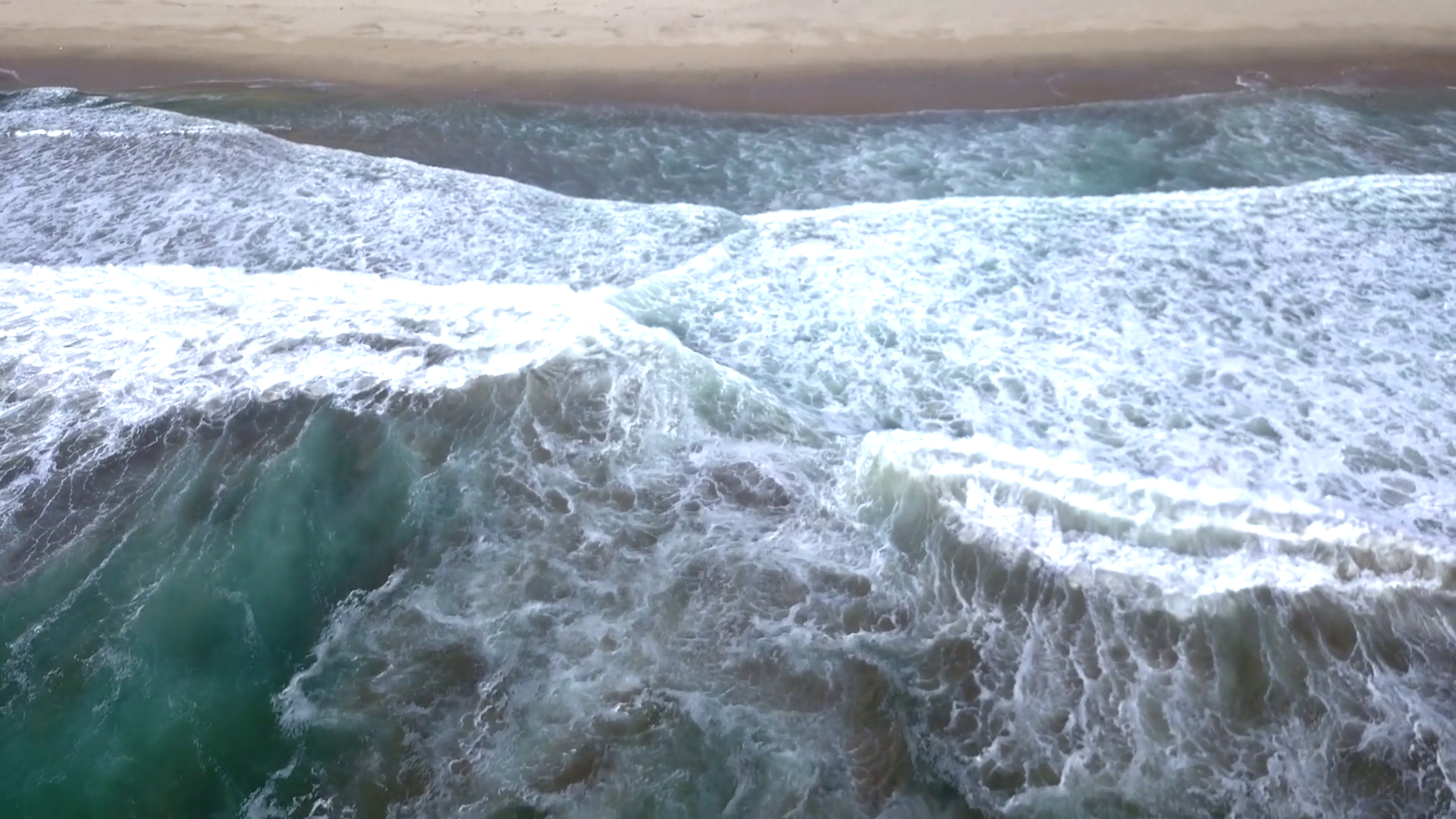 Amazing Aerial View Of Pacific Ocean Stock Footage SBV-327189284 ...