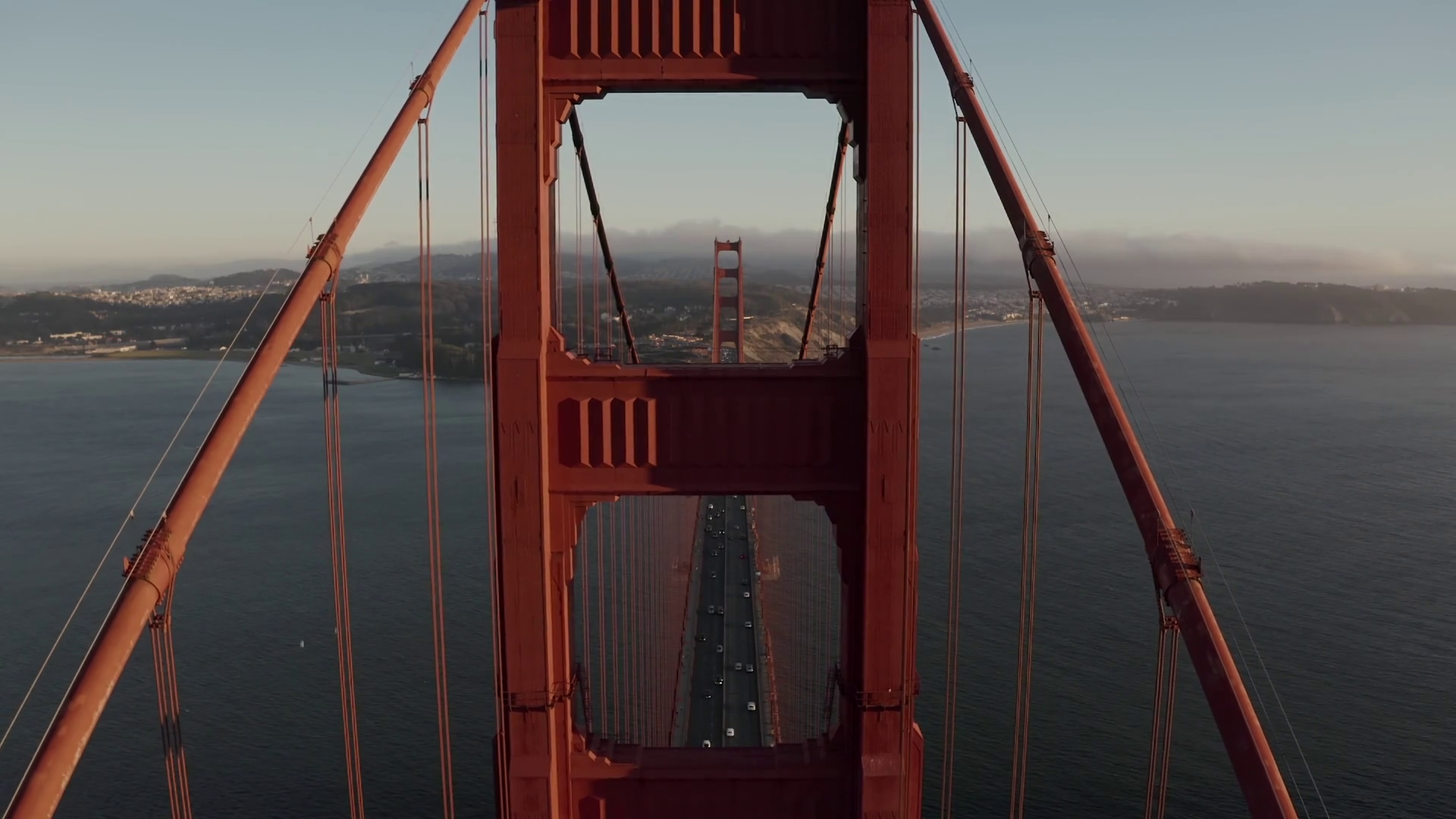 Aerial View Of Golden Gate Bridge In San Stock Footage SBV-337779799 ...