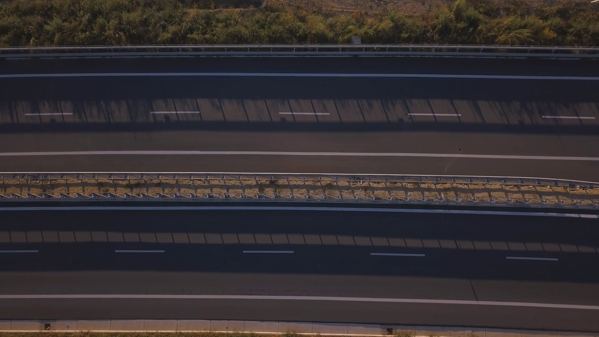 Top View Over Highway Expressway Motorway Stock Footage SBV-327785113 ...