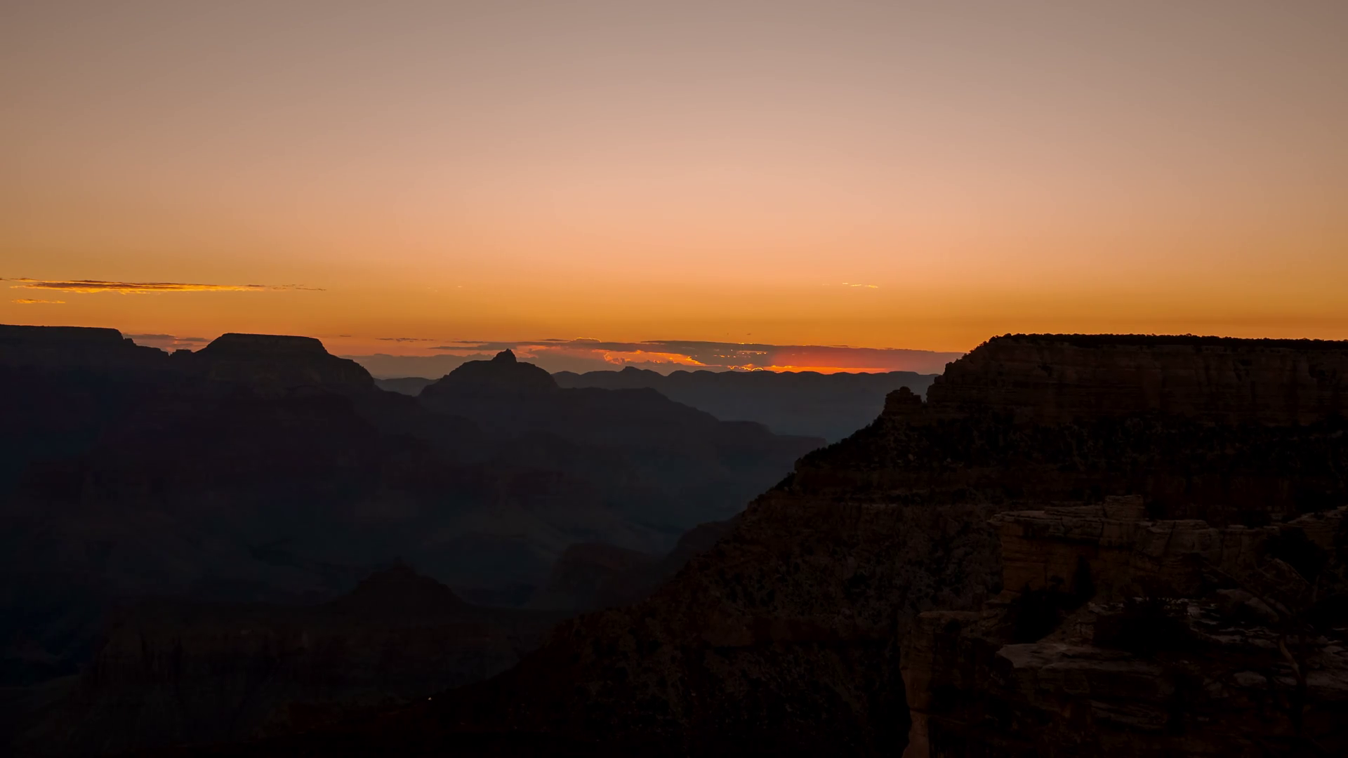 Beautiful Sunrise Over Grand Canyon Sun Stock Footage SBV-348759614 ...