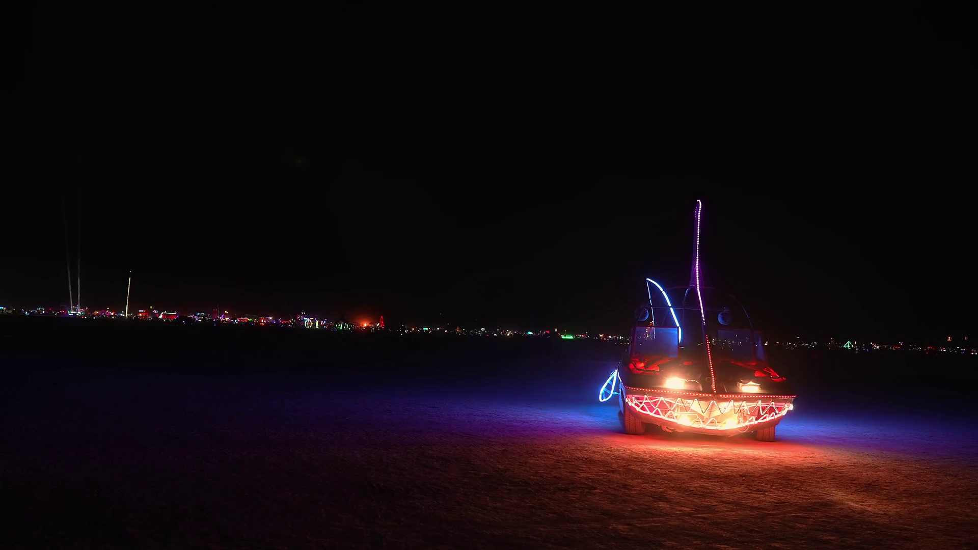 Black Rock Usa August 10 2022 Burning Man Stock Footage SBV-347569615 ...