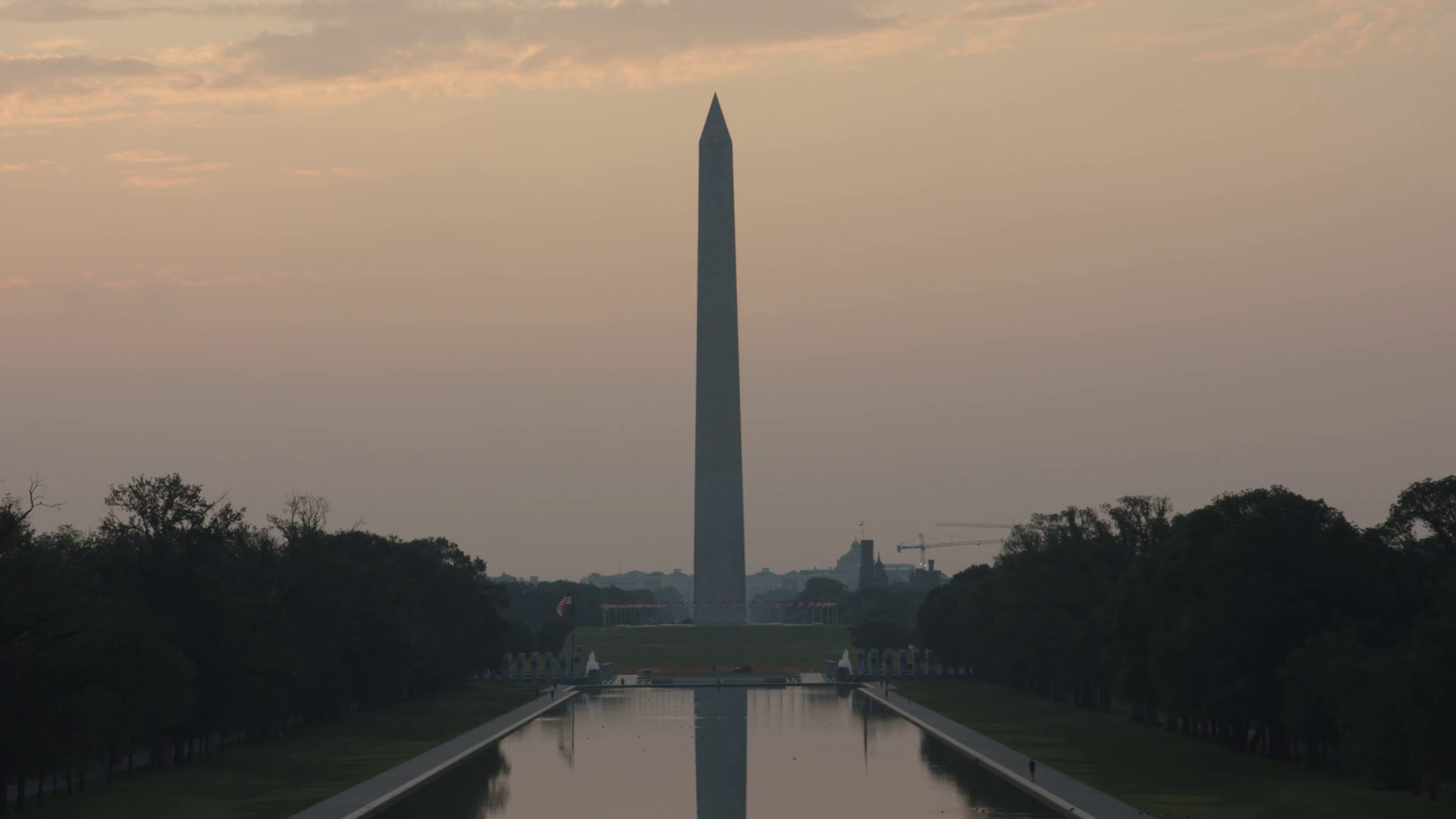 Washington Dc Monument At Dawn 8 Stock Footage SBV-349134638 - Storyblocks