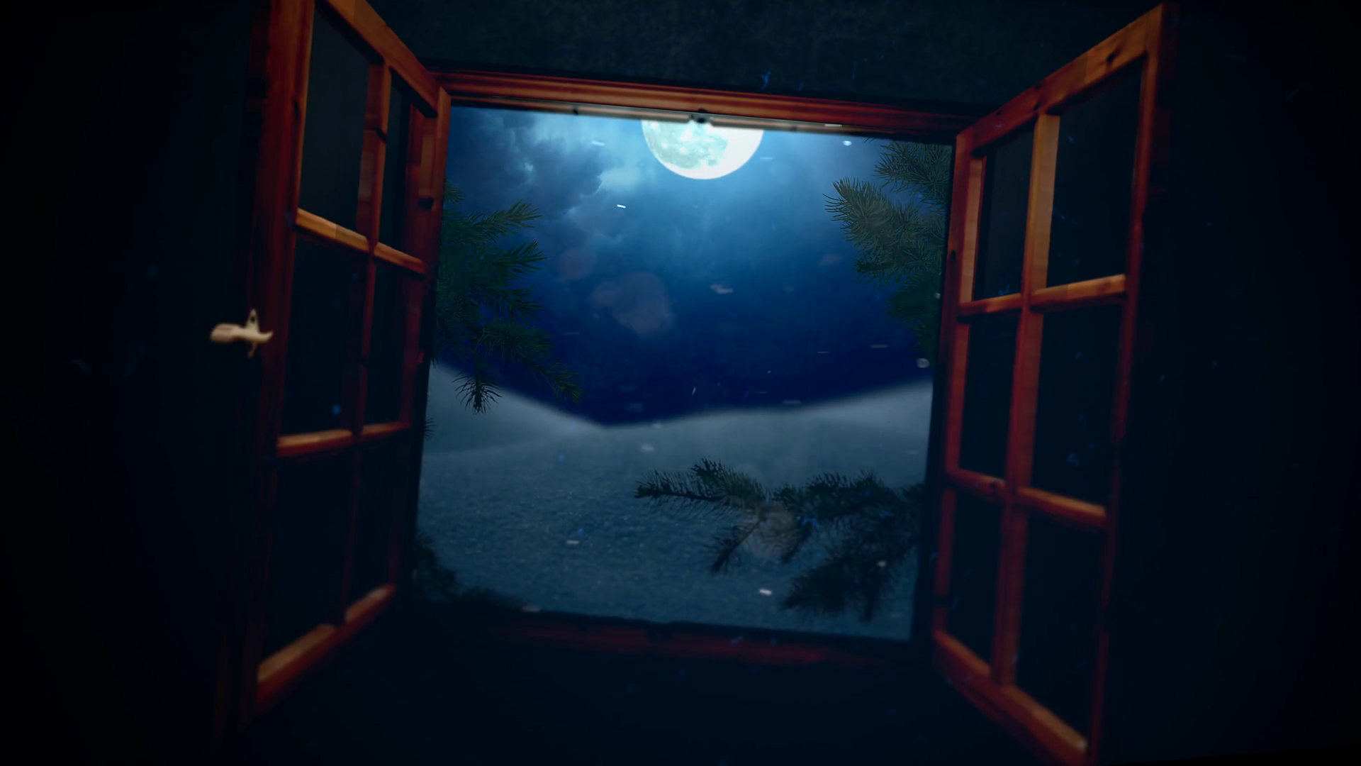 Animated Closeup Open Window Away Mountains Stock Motion Graphics SBV ...