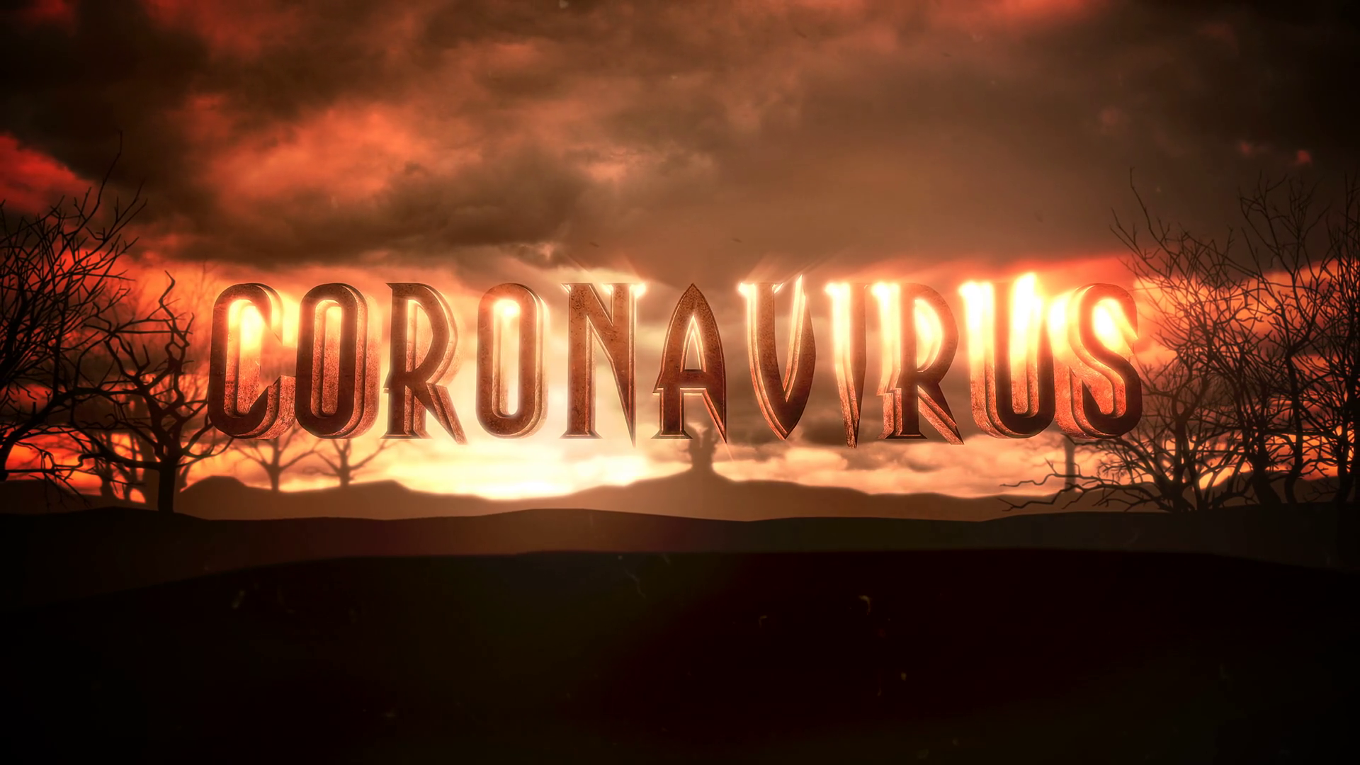 Animation Text Coronavirus Mystical Stock Motion Graphics SBV-338951943 ...