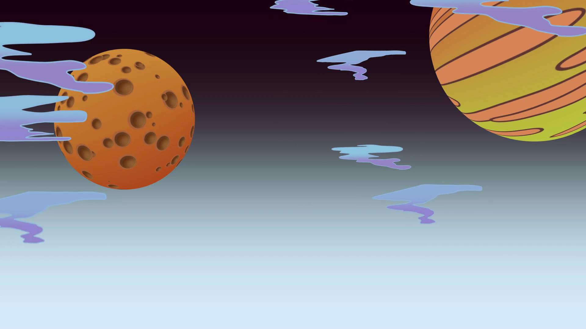 Cartoon Animation Background With Moon Stock Motion Graphics SBV ...