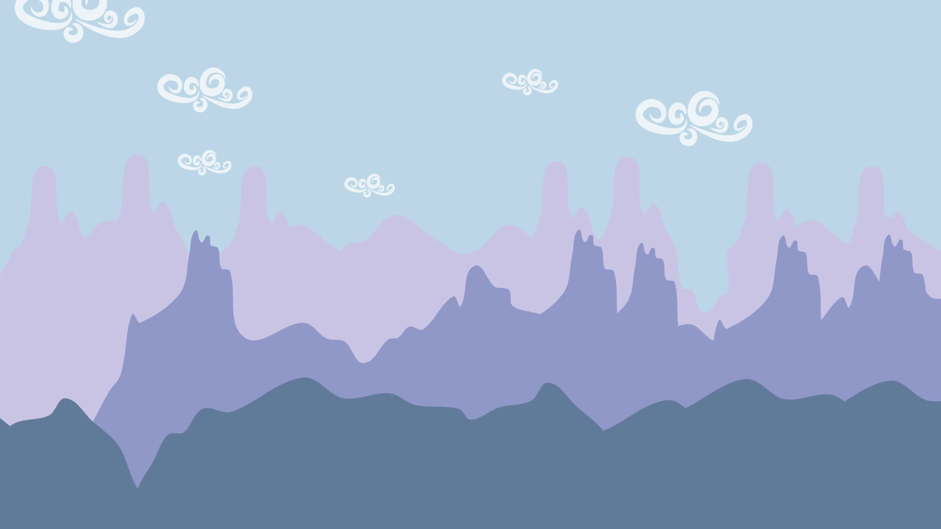 Cartoon Animation Background With Mountain Stock Motion Graphics SBV ...