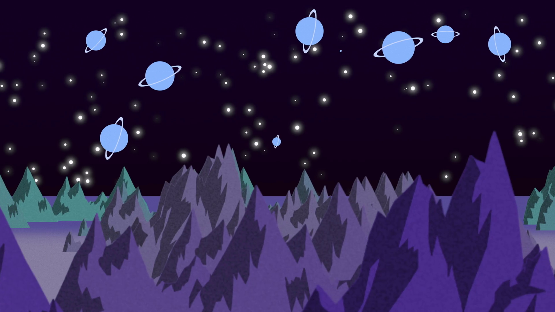 Cartoon Animation Background With Planets Stock Motion Graphics SBV ...