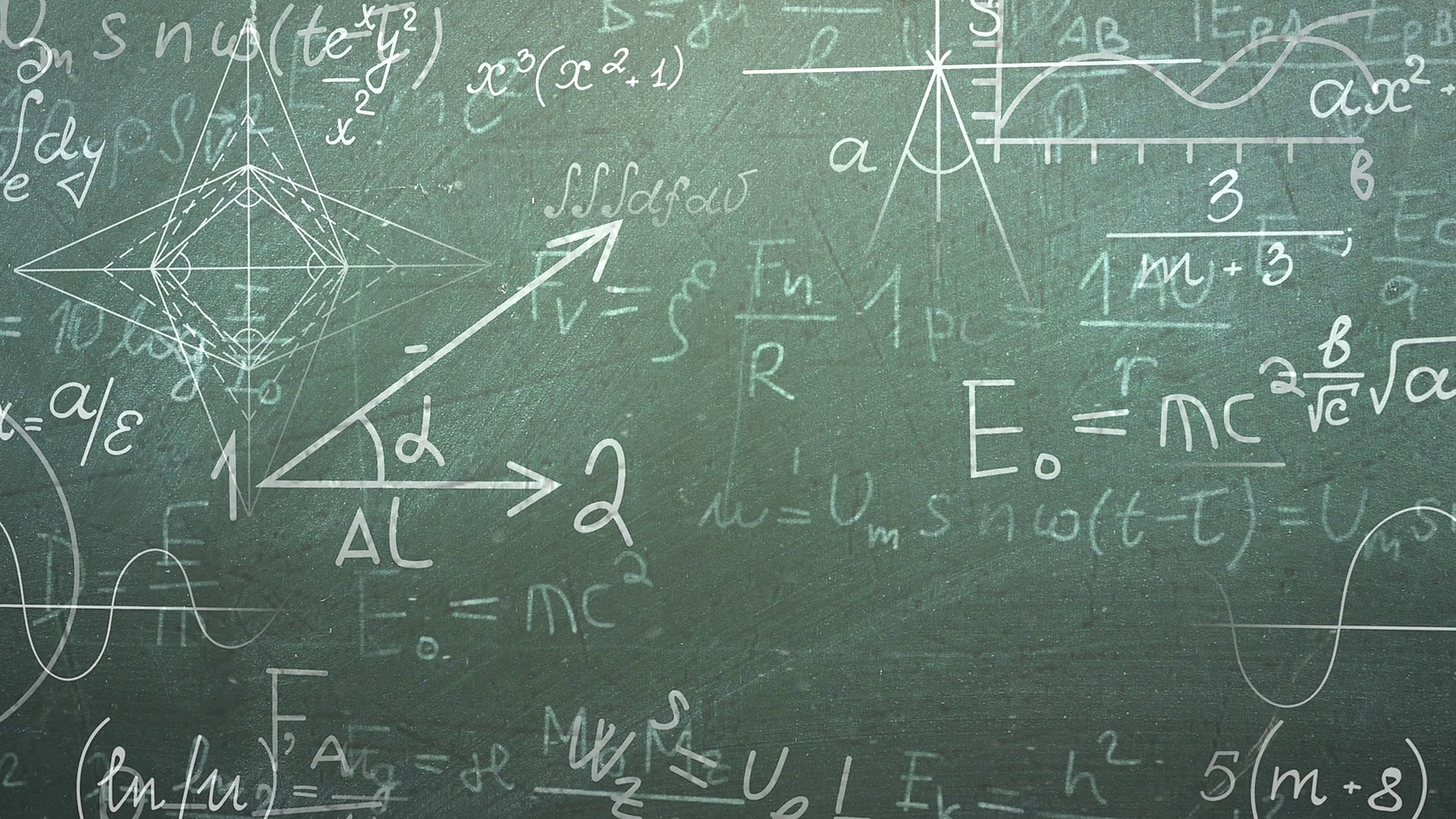 Closeup Mathematical Formula Elements On Stock Motion Graphics SBV ...