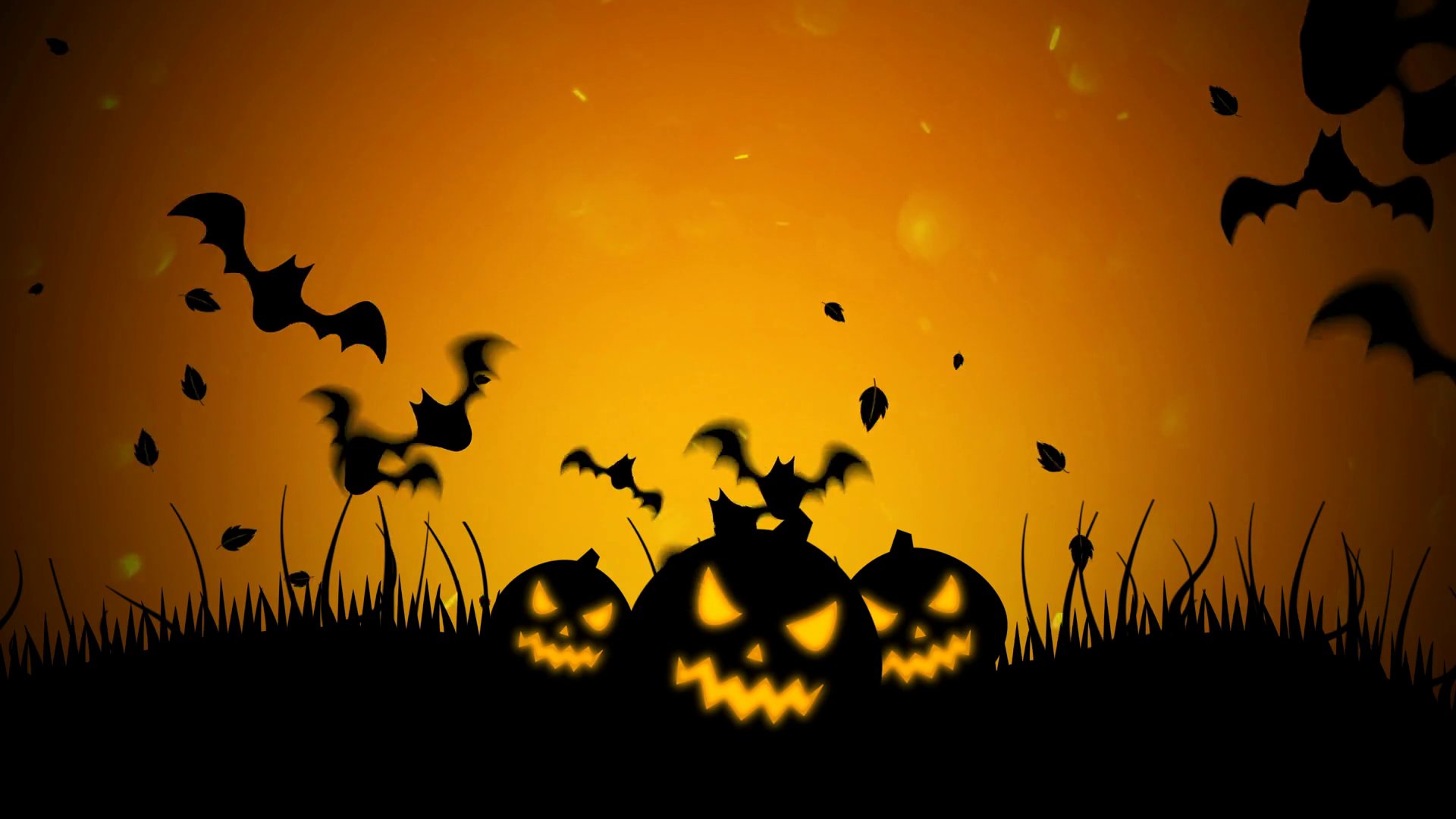 Halloween Background Animation With Bats Stock Motion Graphics SBV ...