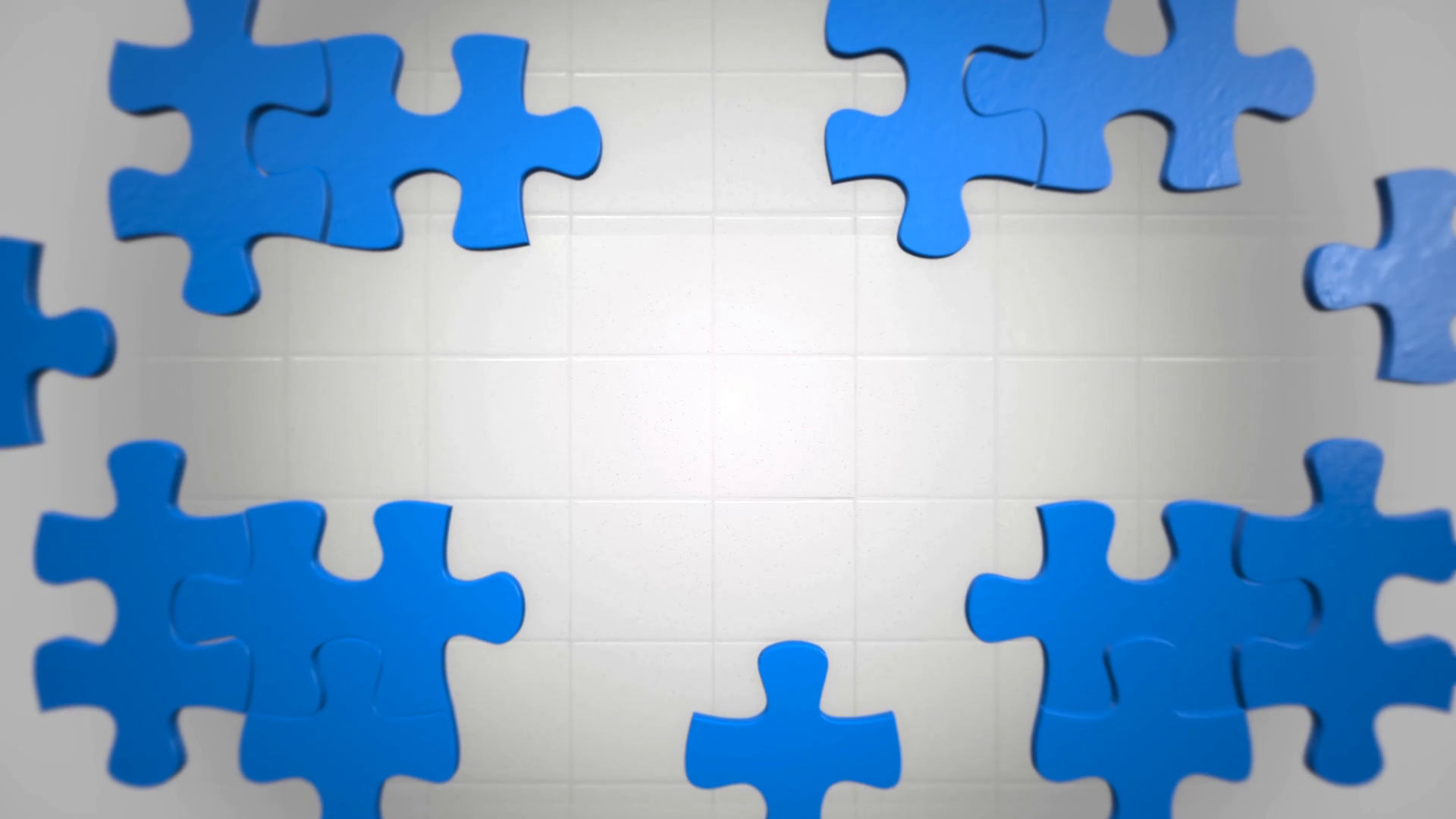 Motion Blue Pieces Of Puzzle Abstract Stock Motion Graphics SBV ...