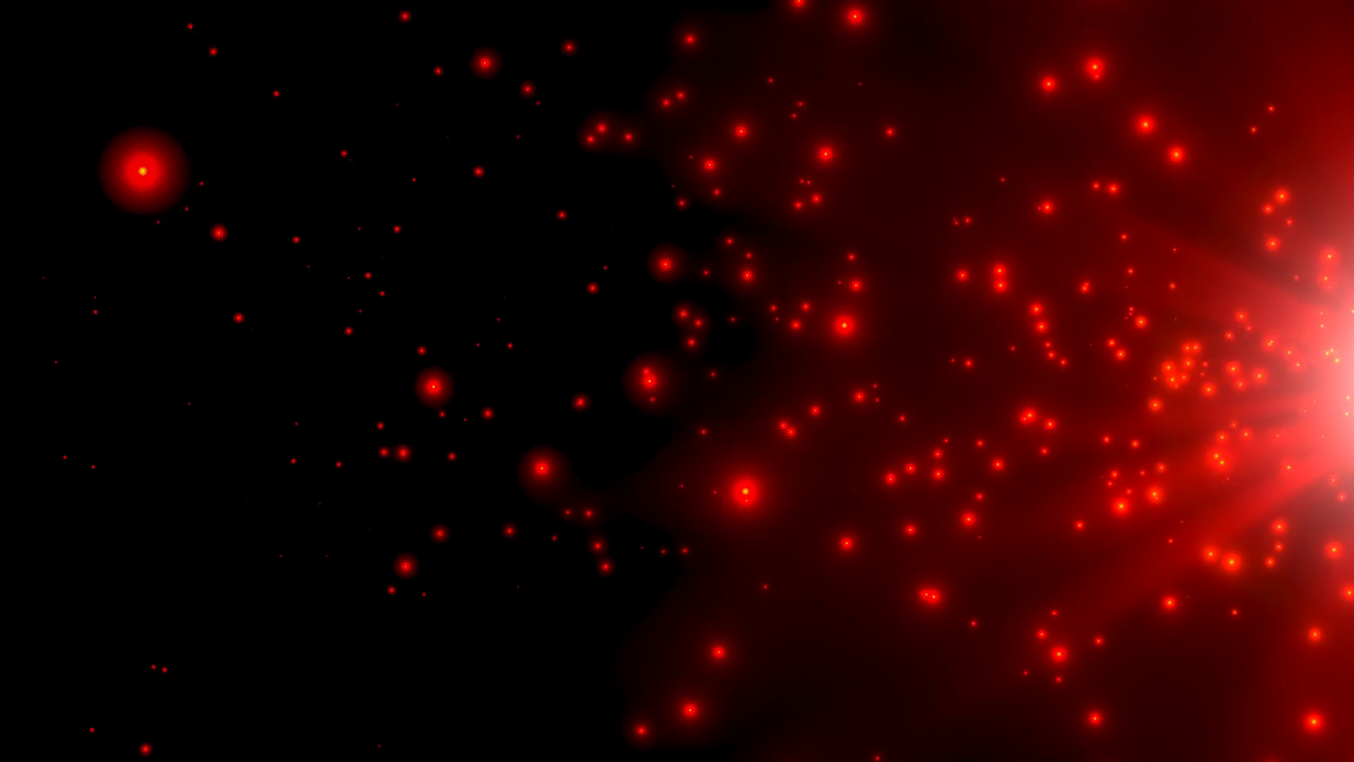 Motion Red Particles Stars In Galaxy Stock Motion Graphics SBV ...