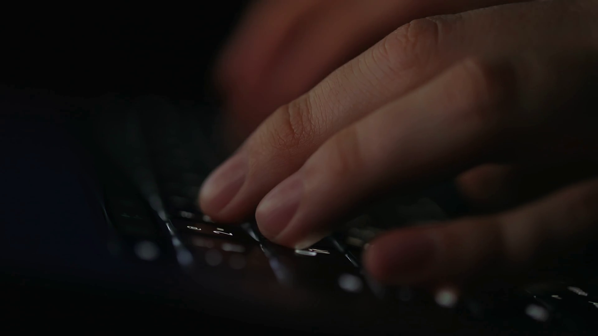 Close Up Of Caucasian Male Hacker Typing On Stock Footage SBV-348685211 ...