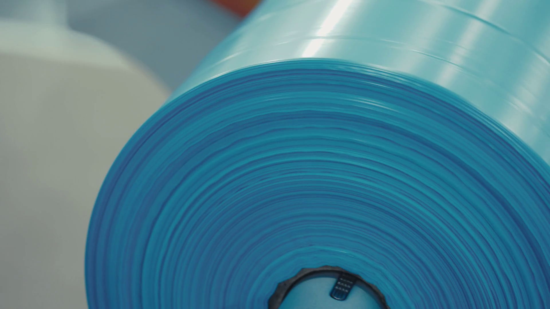 Garbage Bags Production Line Roll Of Garbage Stock Footage SBV ...