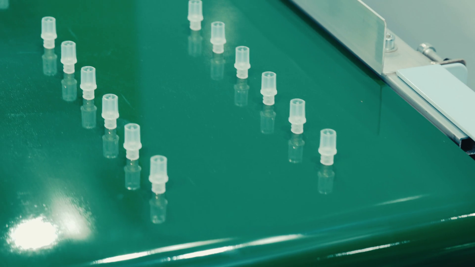 Protective Syringe Caps Rolling Onto Stock Footage SBV-348431024 ...