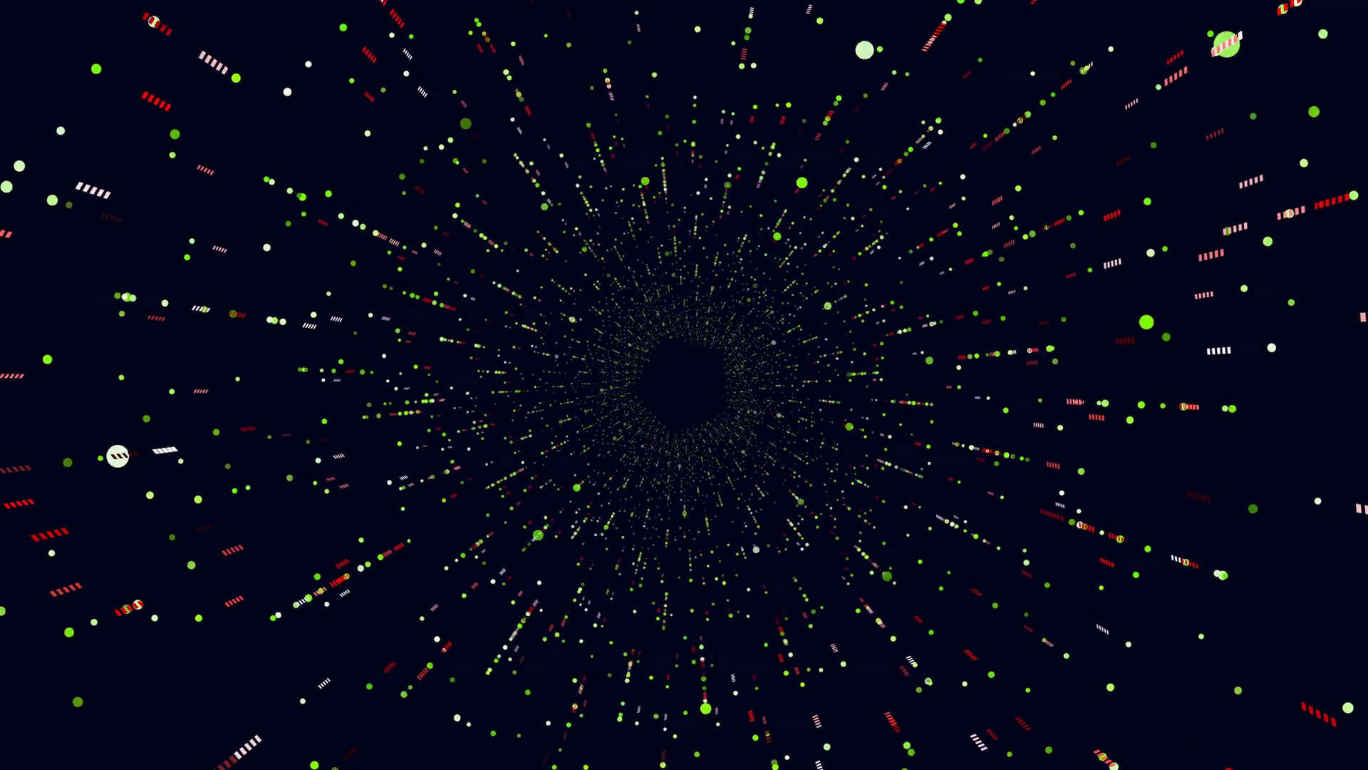 Vibrant Dotted Pentagon Shaped Tunnel On Stock Motion Graphics SBV ...