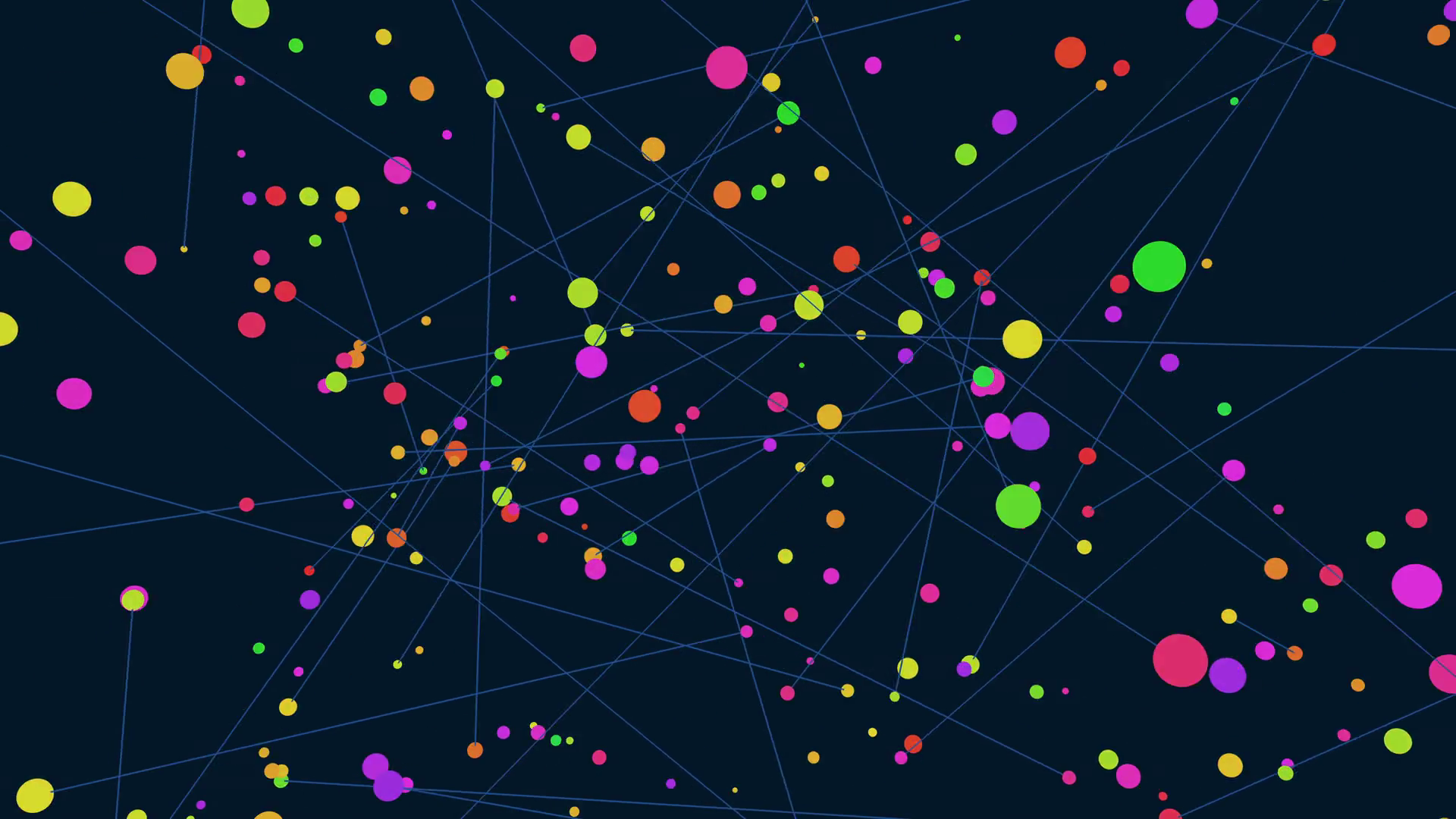 Abstract Network Diagram Showing Circles Stock Motion Graphics SBV ...