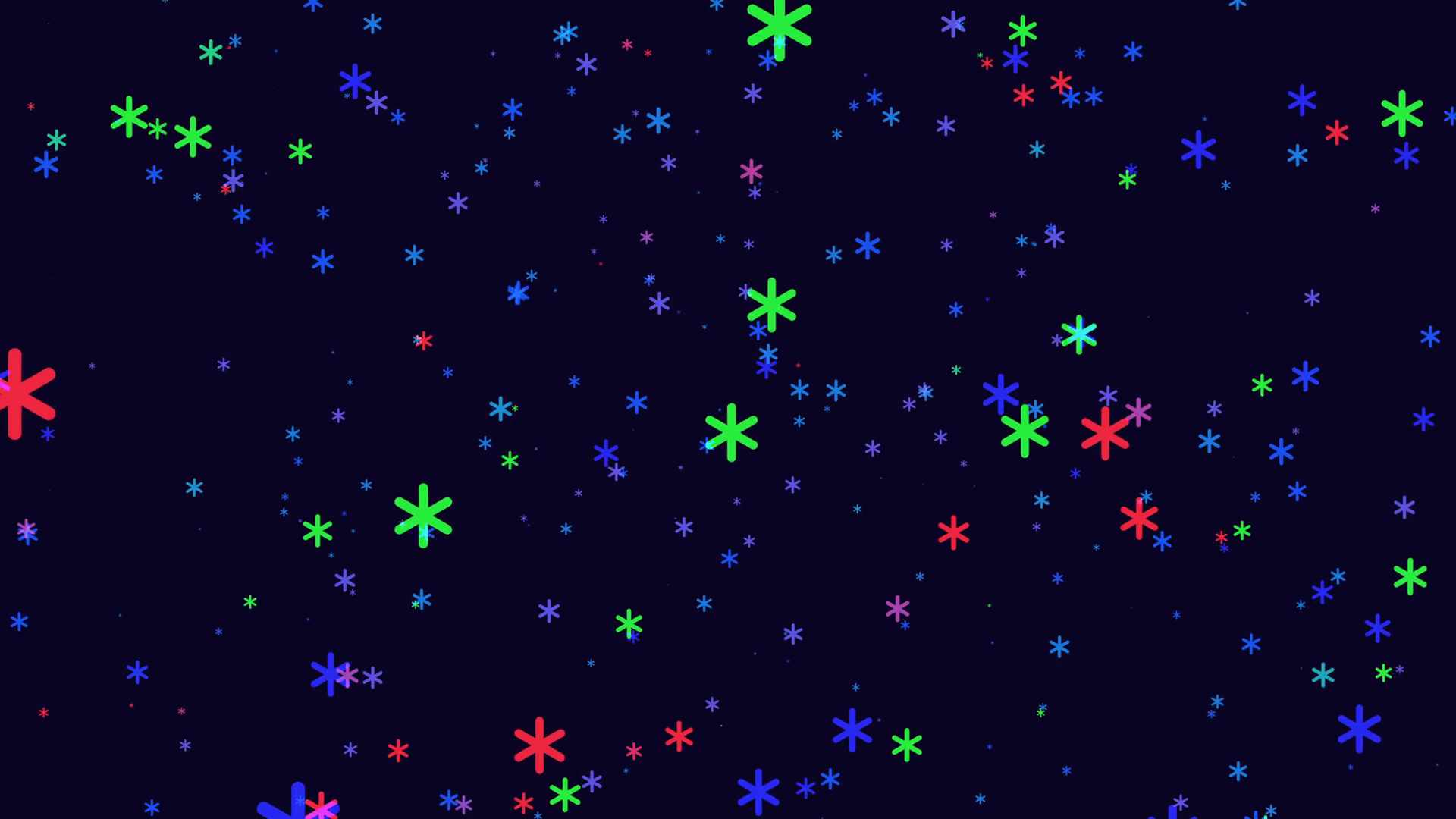 A Vibrant Array Of Multicolored Stars Form Stock Motion Graphics SBV ...