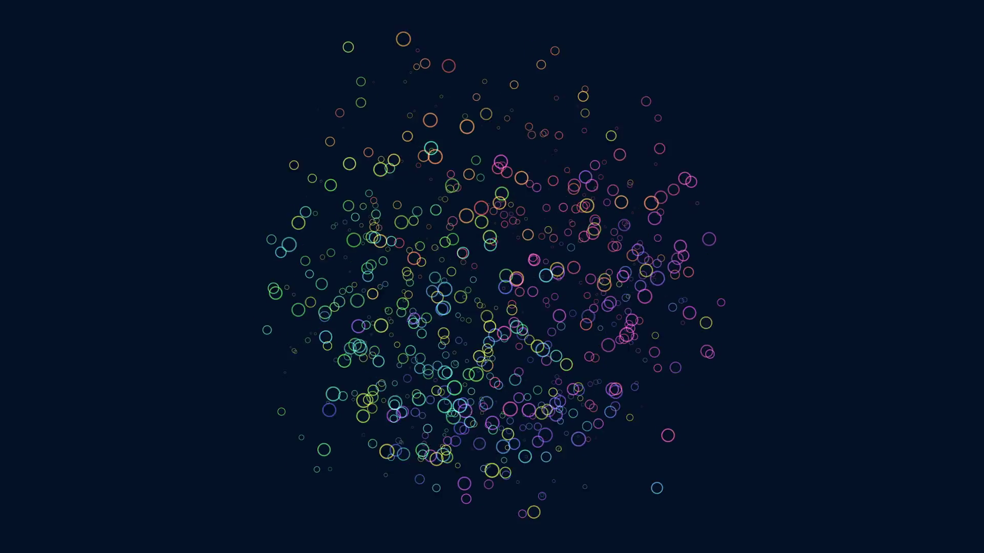 Colorful Spinning Pattern With Circles - Stock Motion Graphics SBV ...