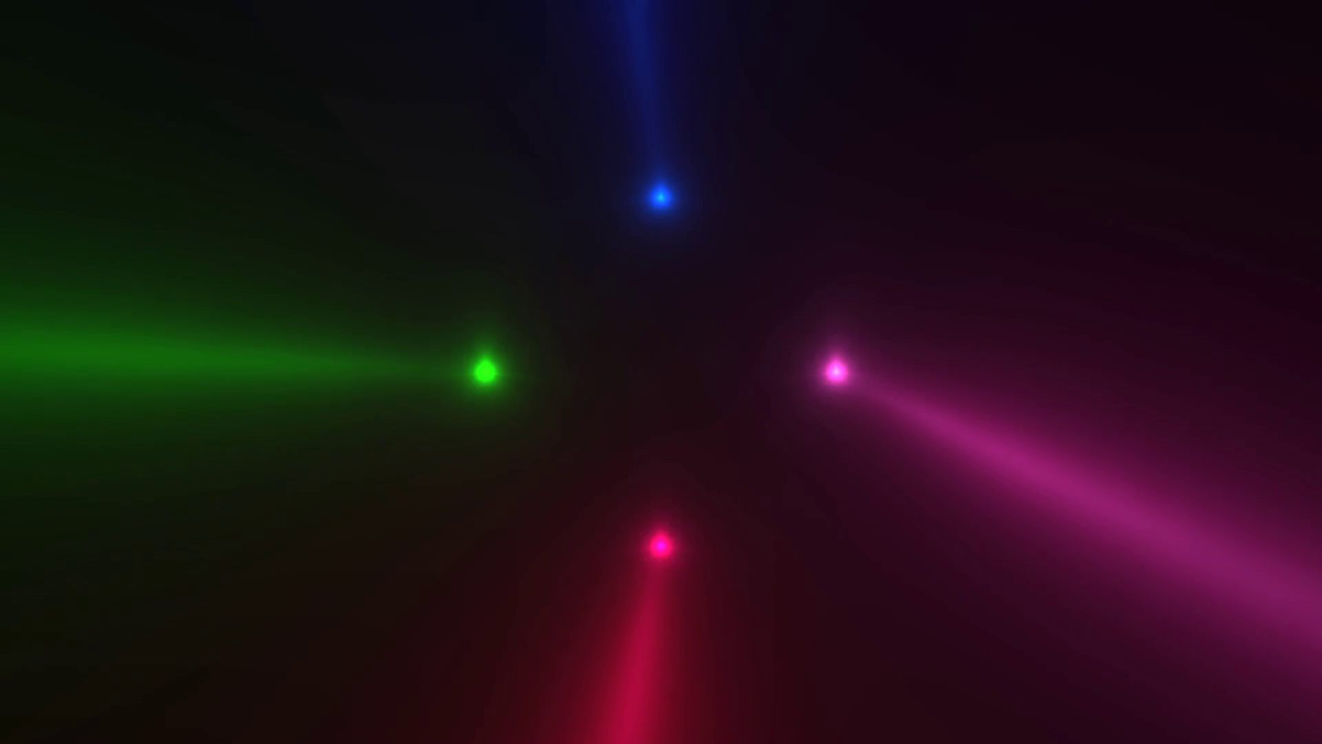 Glowing Neon Rainbow Spotlight Rays On Disco Stock Motion Graphics SBV ...