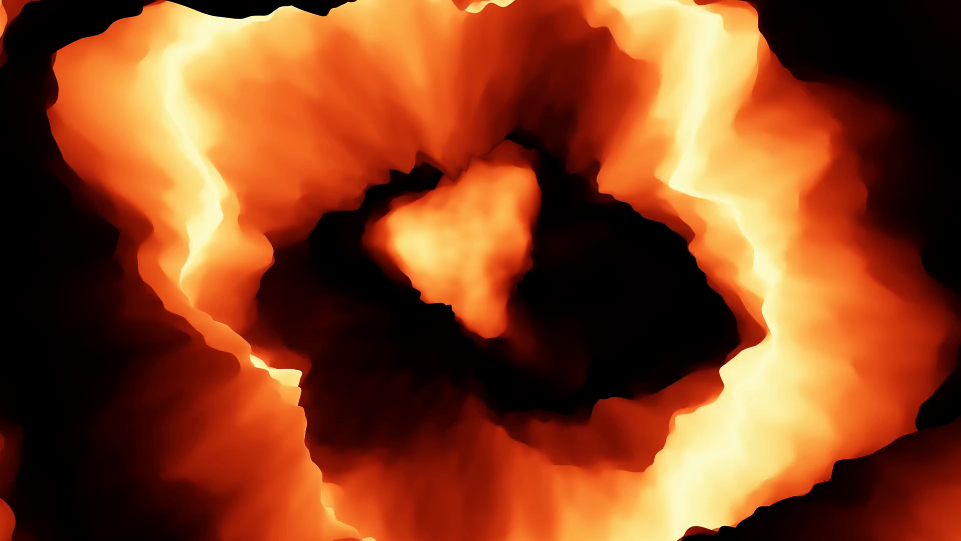 Futuristic Mystical Orange Waves Pattern On Stock Motion Graphics SBV-347495792 - Storyblocks