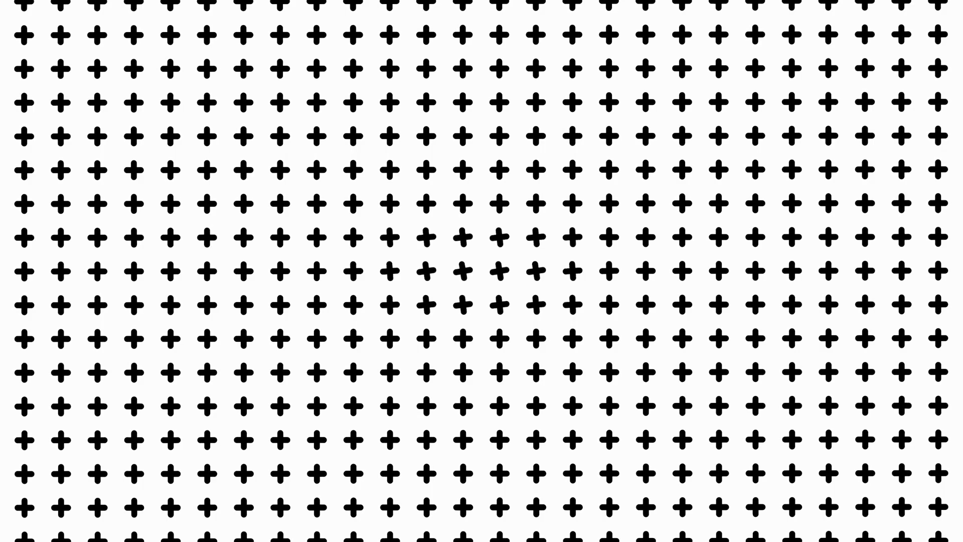 Monochromatic Black Crosses Pattern In Rows Stock Motion Graphics SBV ...
