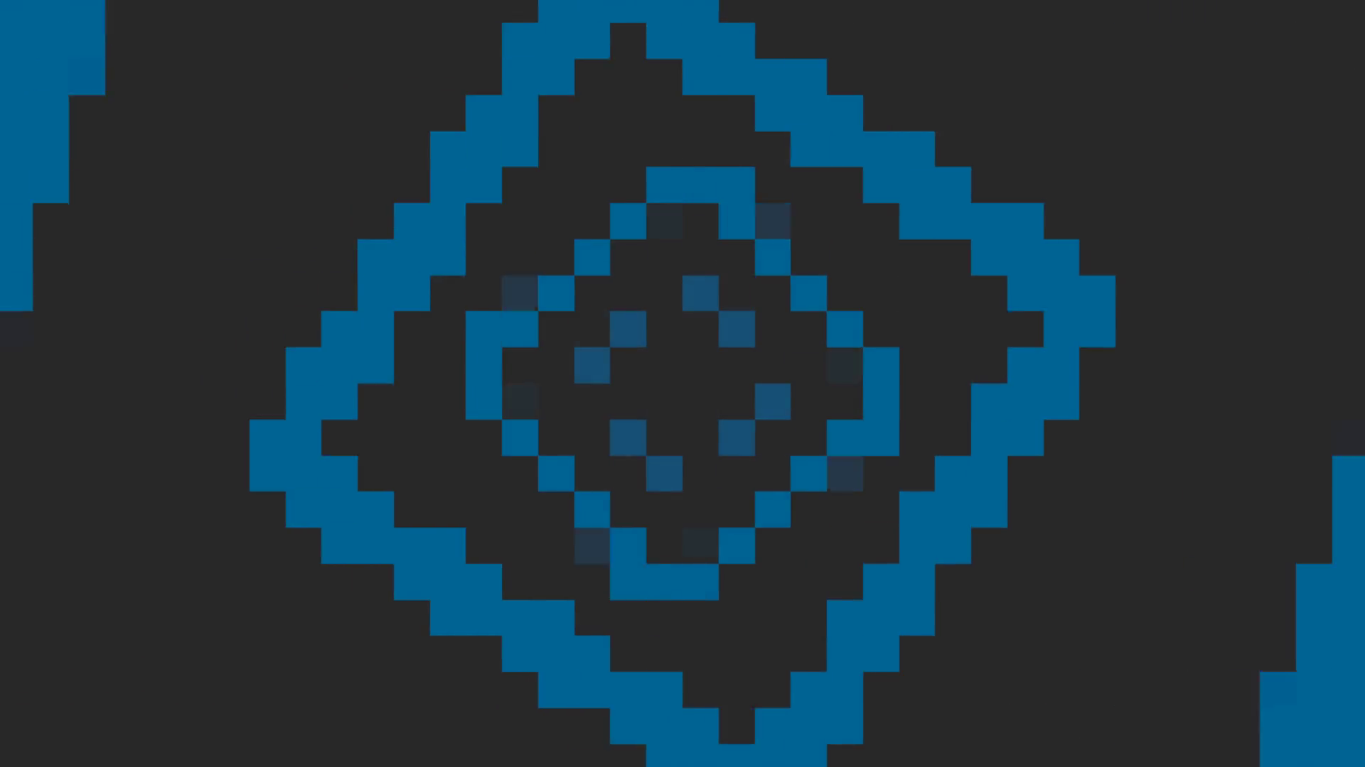 A Pixelated Blue Black Pattern With Diamond Stock Motion Graphics SBV ...
