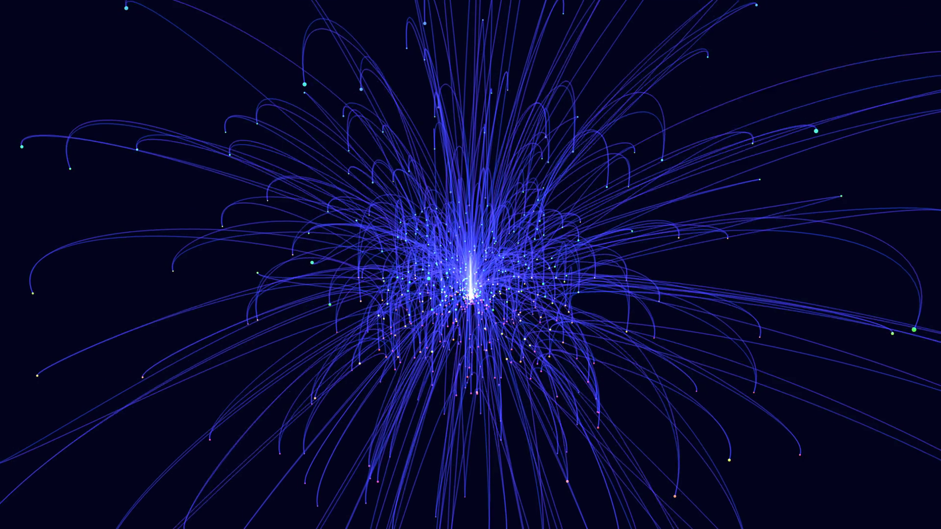 A Vibrant Explosion Of Blue Purple Hues Stock Motion Graphics SBV ...