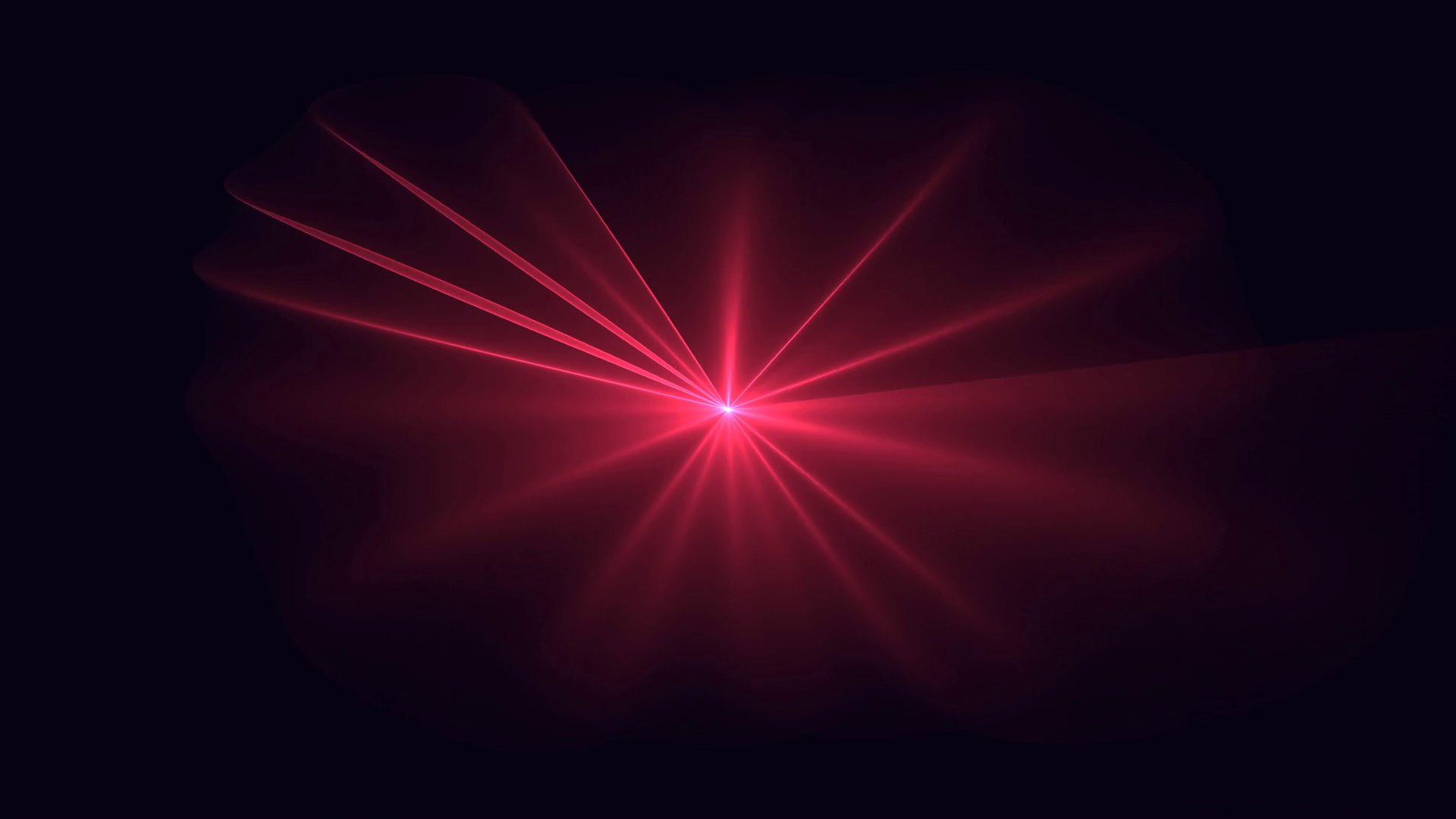 Red flash and light beams from stat in dark galaxy, abstract corporate ...