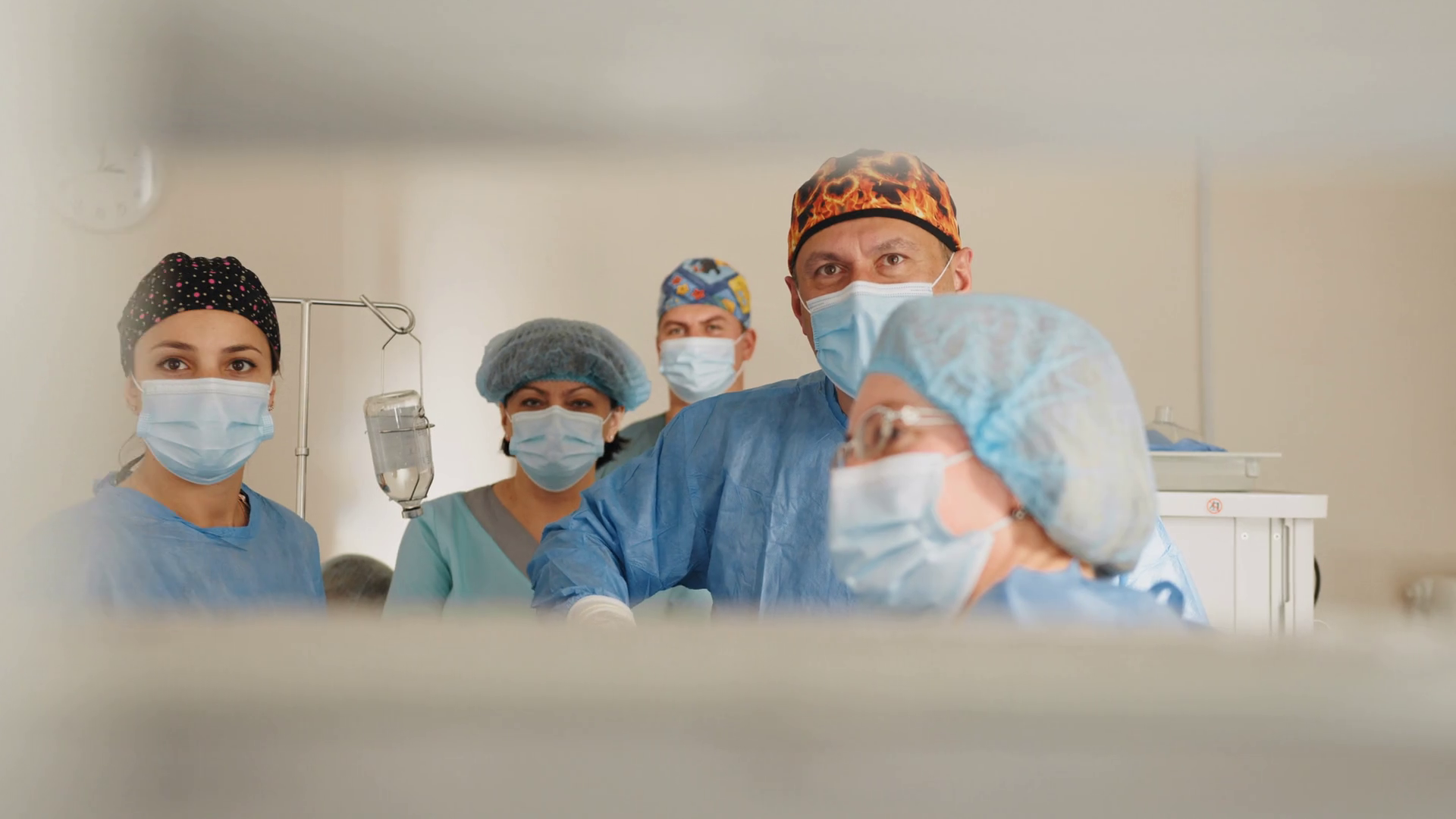 Team Of Surgeons Performing Operation In Stock Footage SBV-348507987 ...