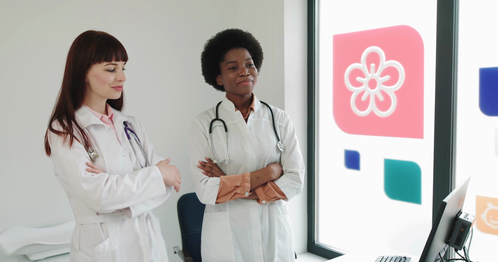 Medical Handshake Doctoral Meeting Two Stock Footage SBV-348527378 ...