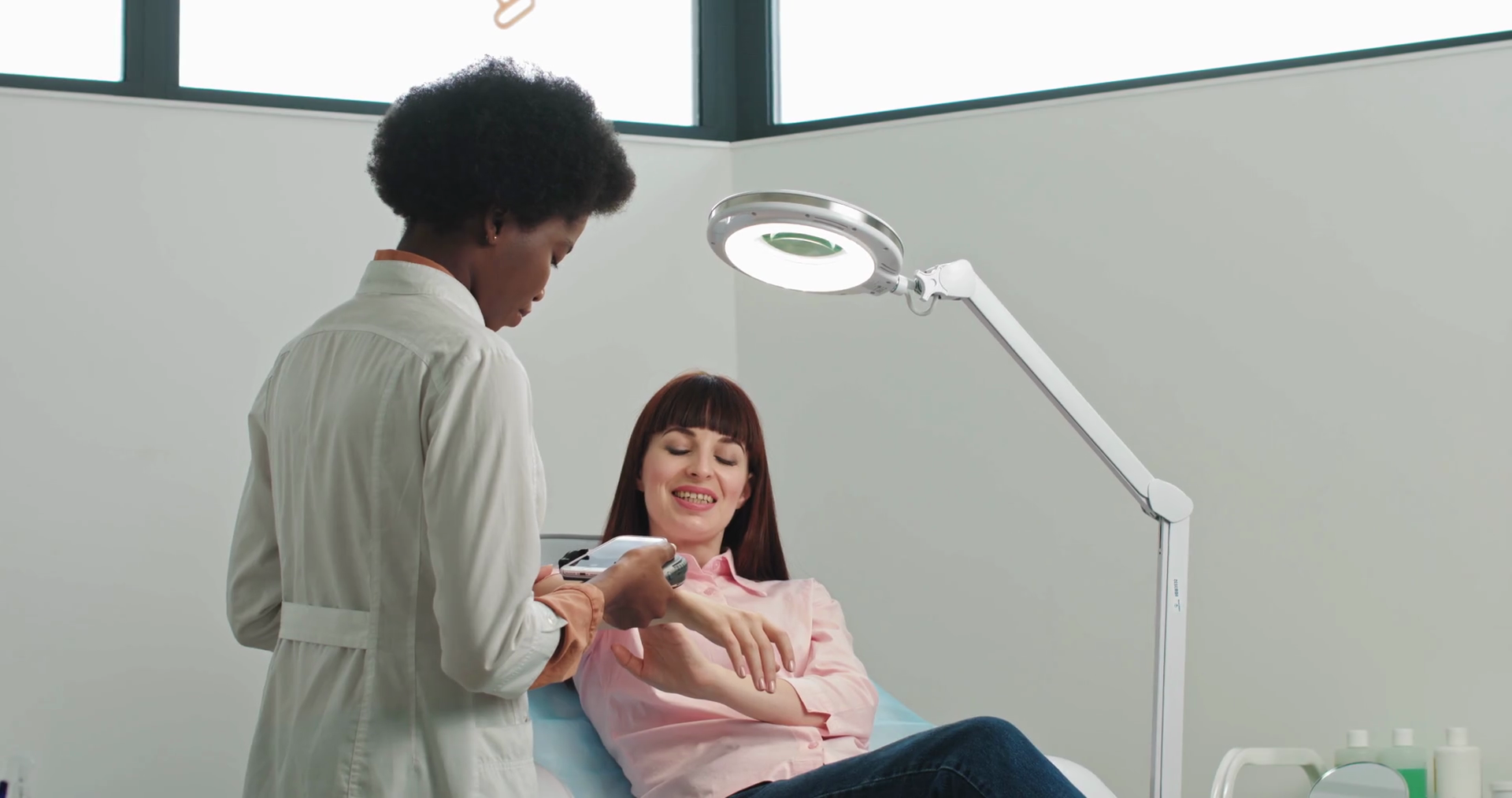 Professional Doctor Dermatologist Research Stock Footage SBV-348523652 ...