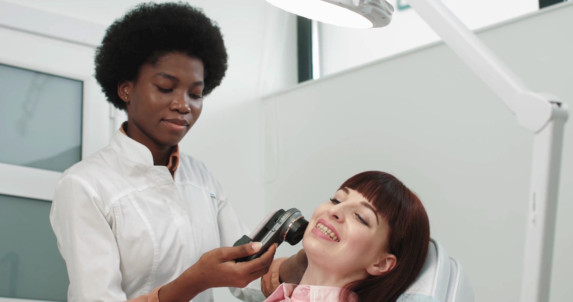 The Doctor Is African American Dermatologist Stock Footage SBV ...