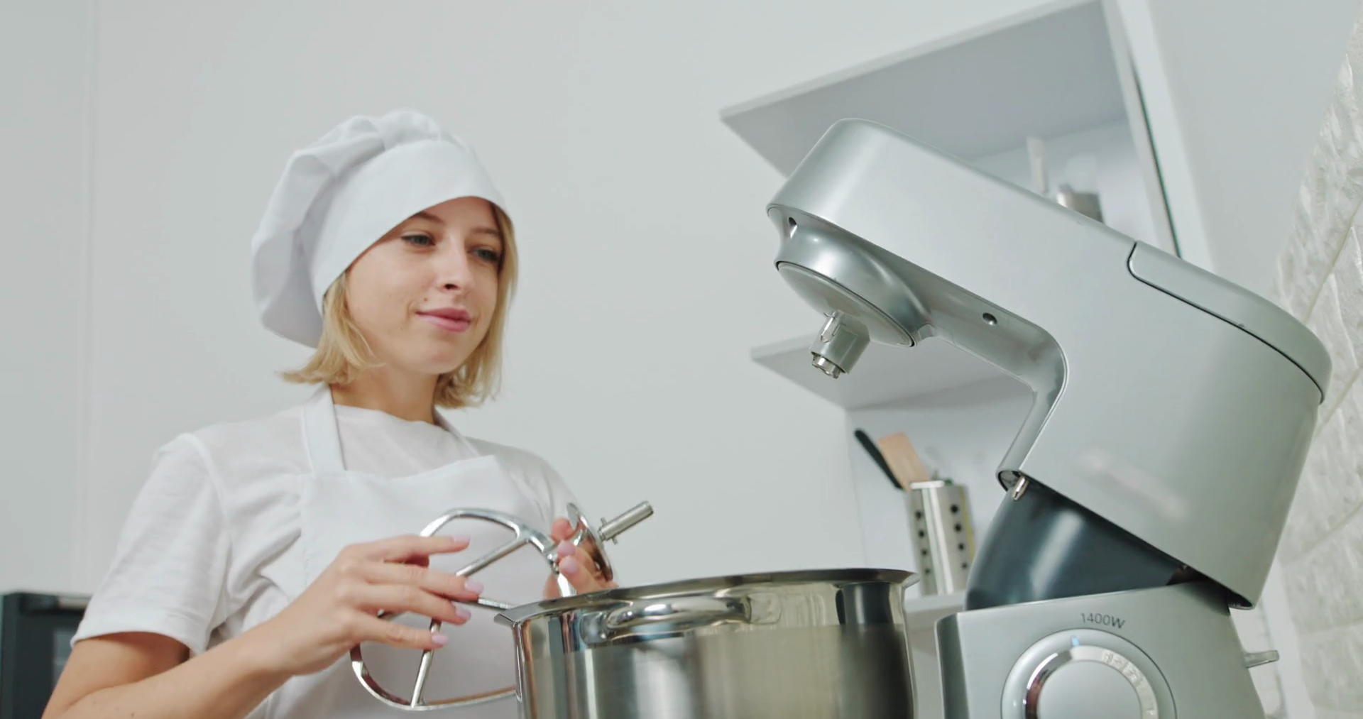 Pastry Chef In Kitchen Of Restaurant Stock Footage SBV-348545455 ...